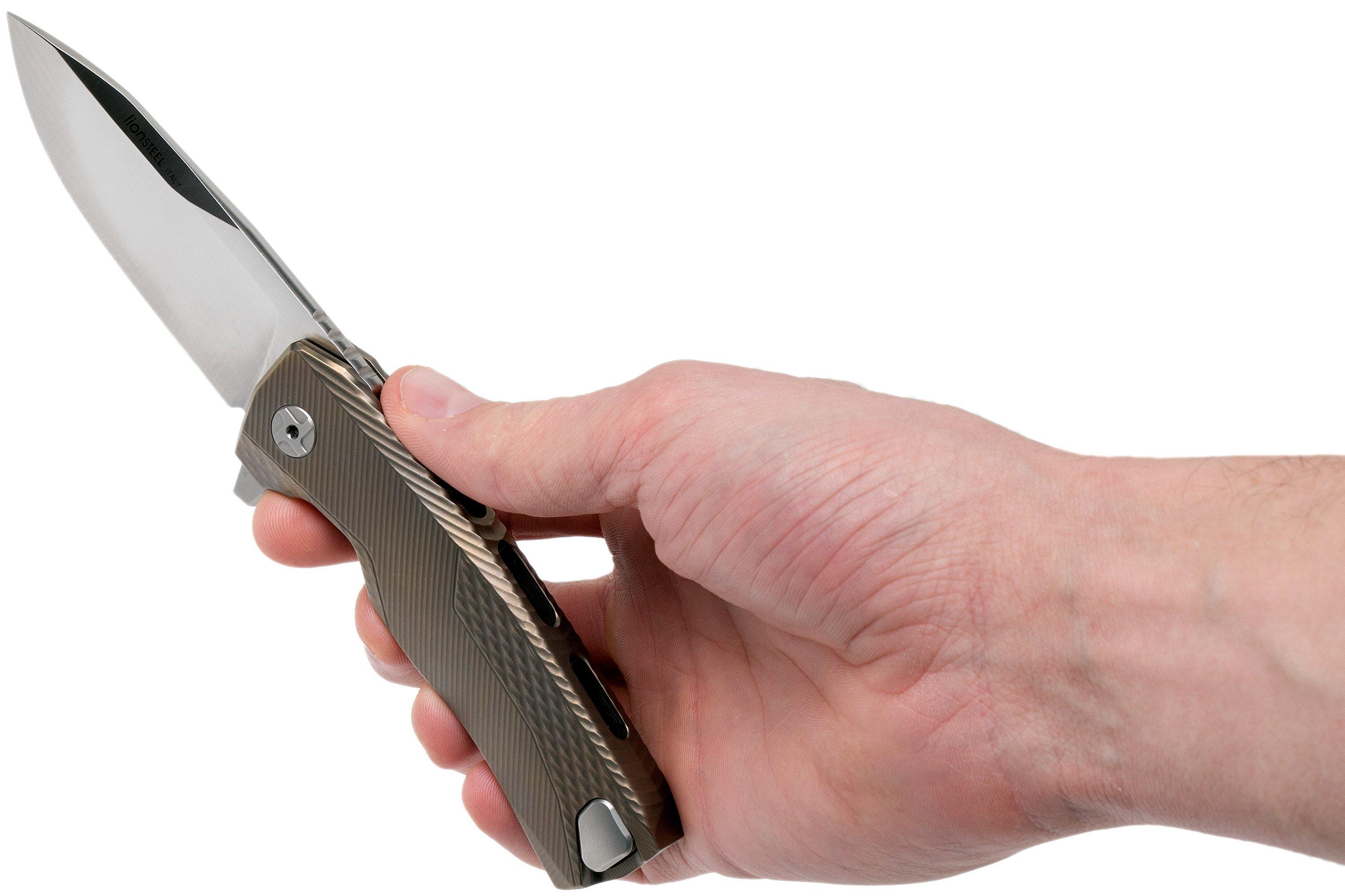 LionSteel ROK Bronze Titanium ROK B navalha | Compras vantajosas em ...