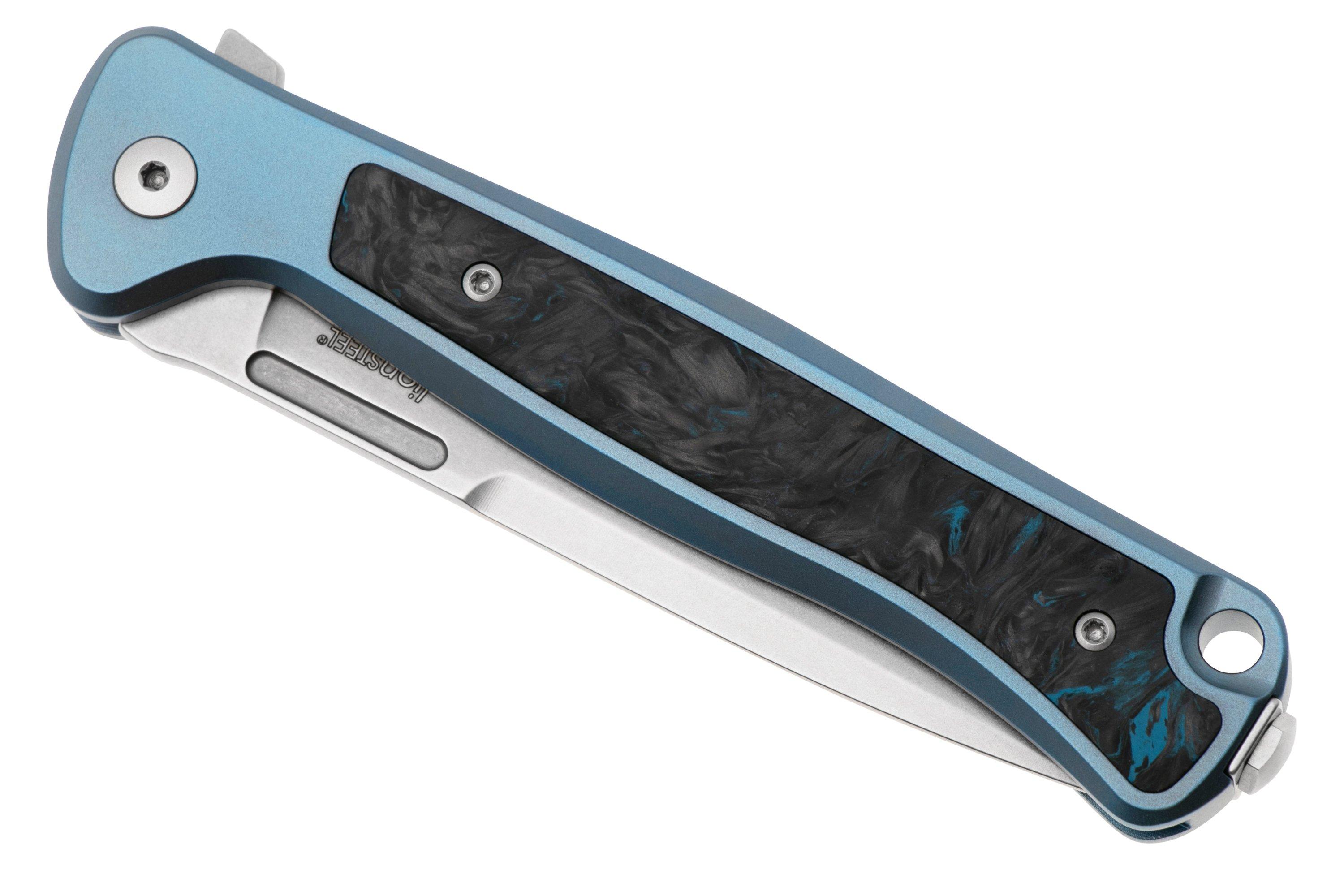 LionSteel Skinny Solid SK01 BL Blue Titanium, Blue Dark Matter ...