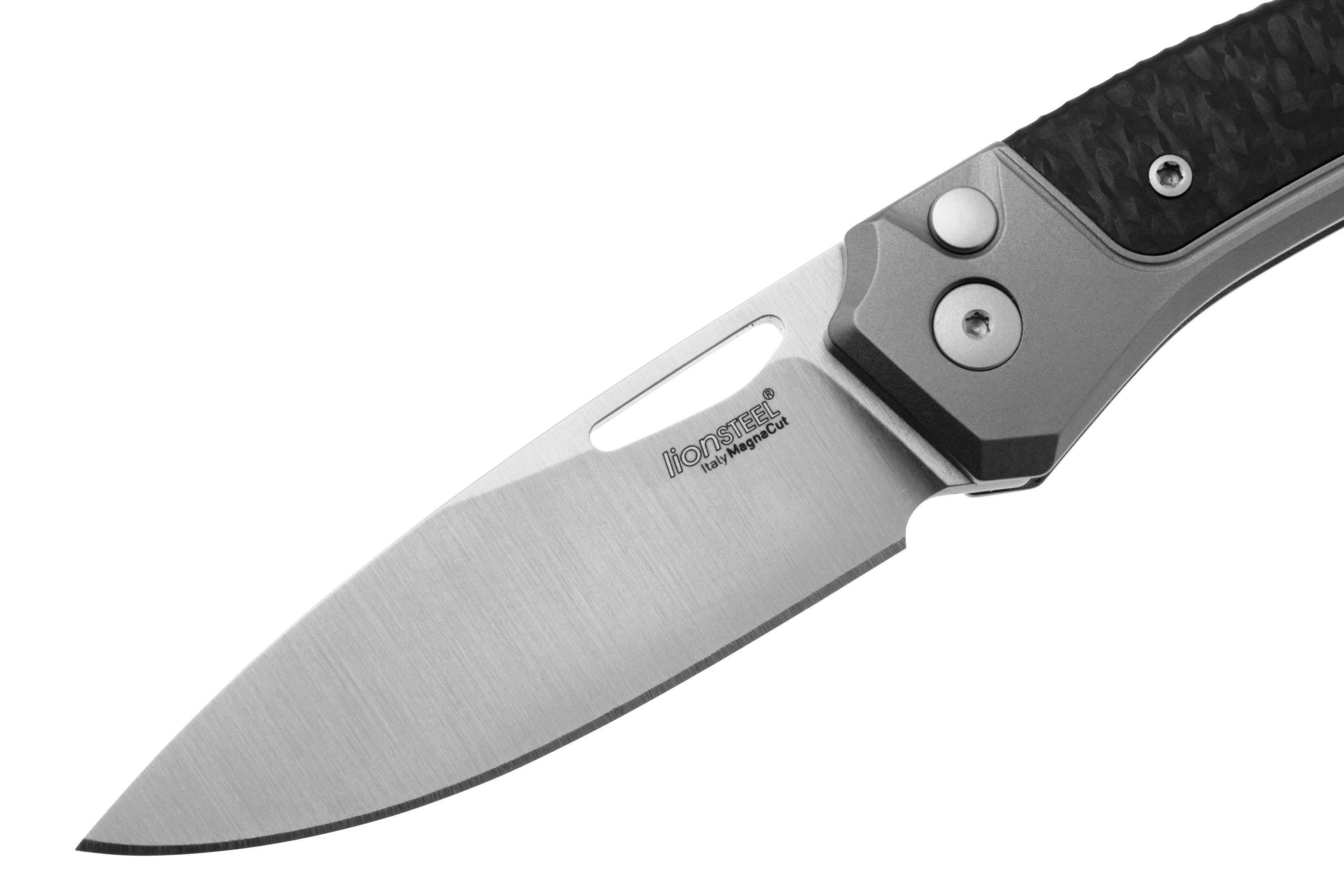 LionSteel Twain TW-GY-CF Titanium, Carbon Fiber, pocket knife, Gianni ...