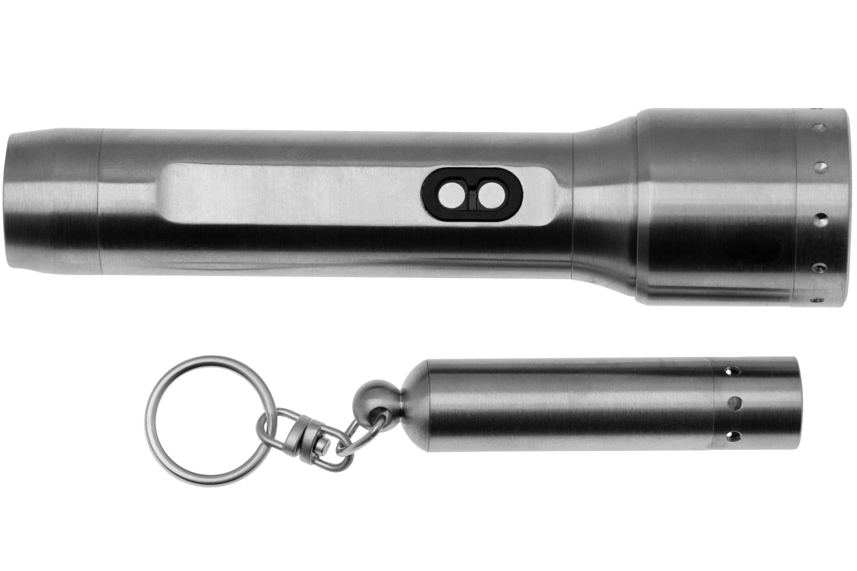 Ledlenser P5R Core + V8, Stainless Steel, Limited Edition, flashlight ...