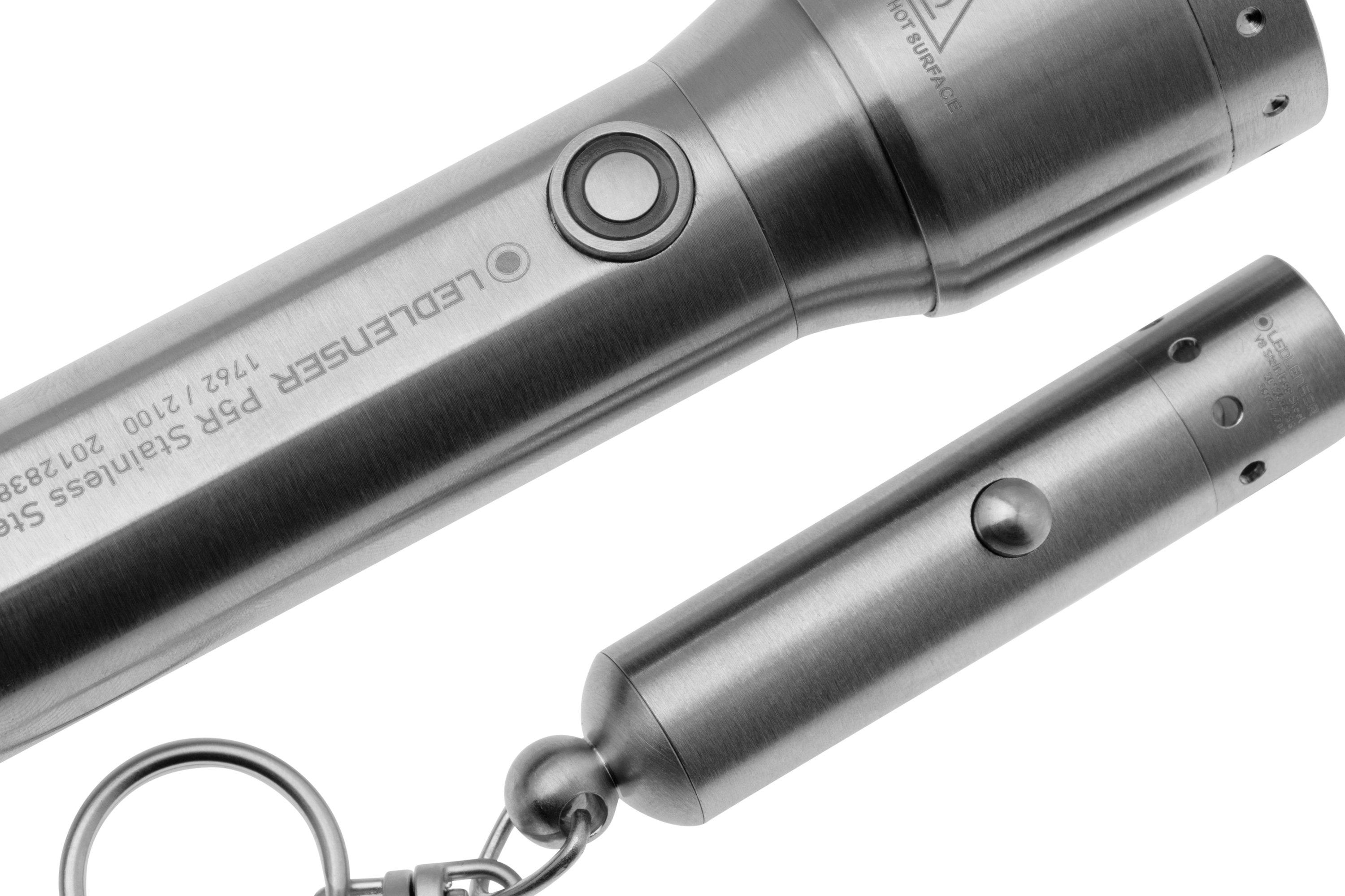 Ledlenser P5R Core + V8, Stainless Steel, Limited Edition, flashlight ...