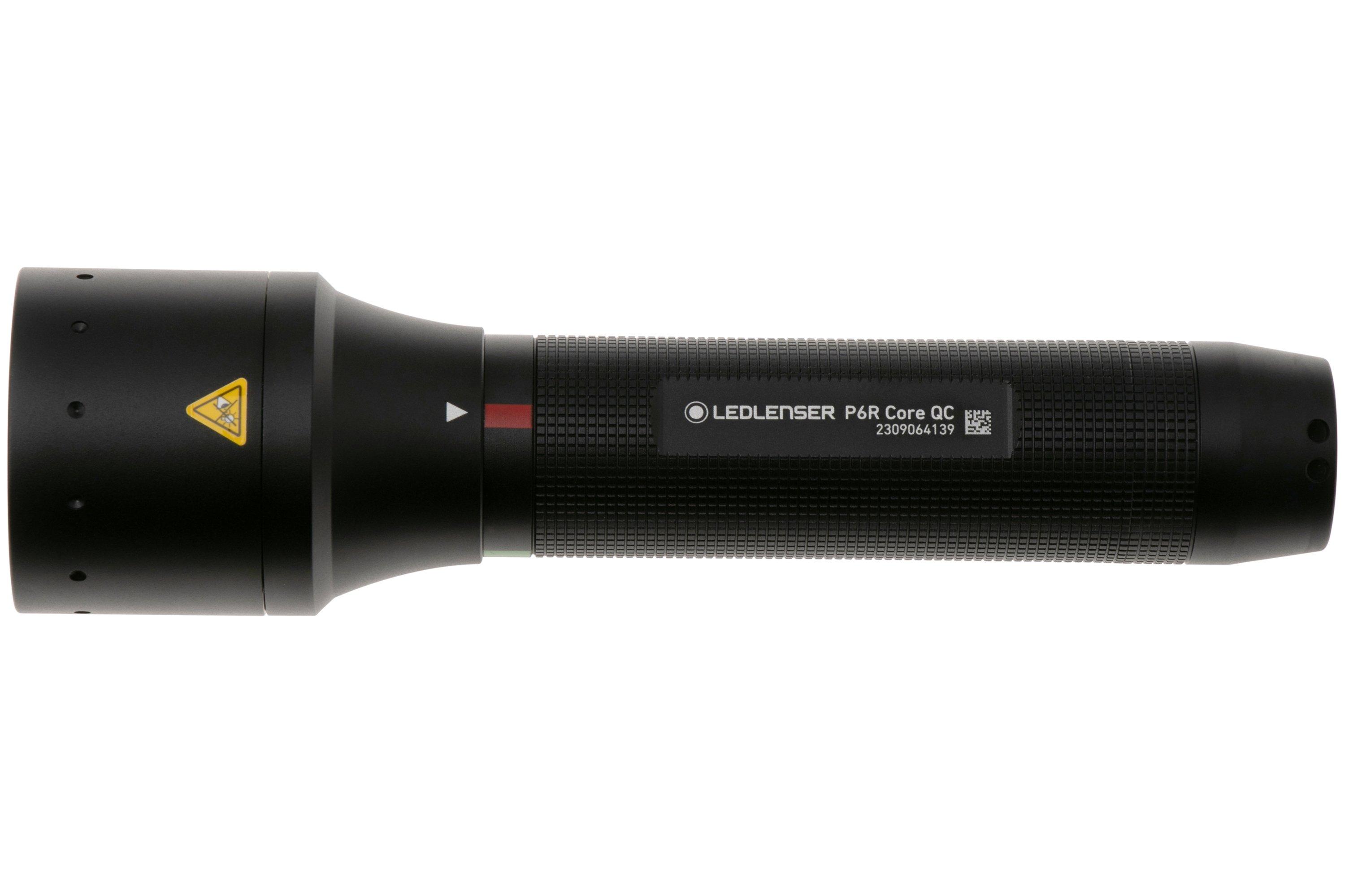 Ledlenser P6R Core QC Multicolor, 270 lumens, rechargeable flashlight ...