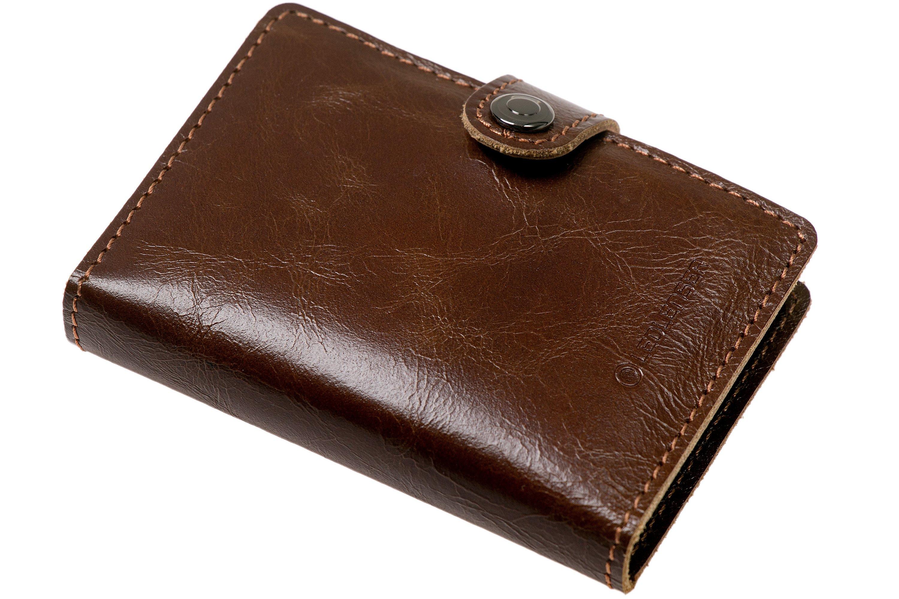 Ledlenser Lite Wallet, Vintage Brown, wallet with LED flashlight, 150 ...