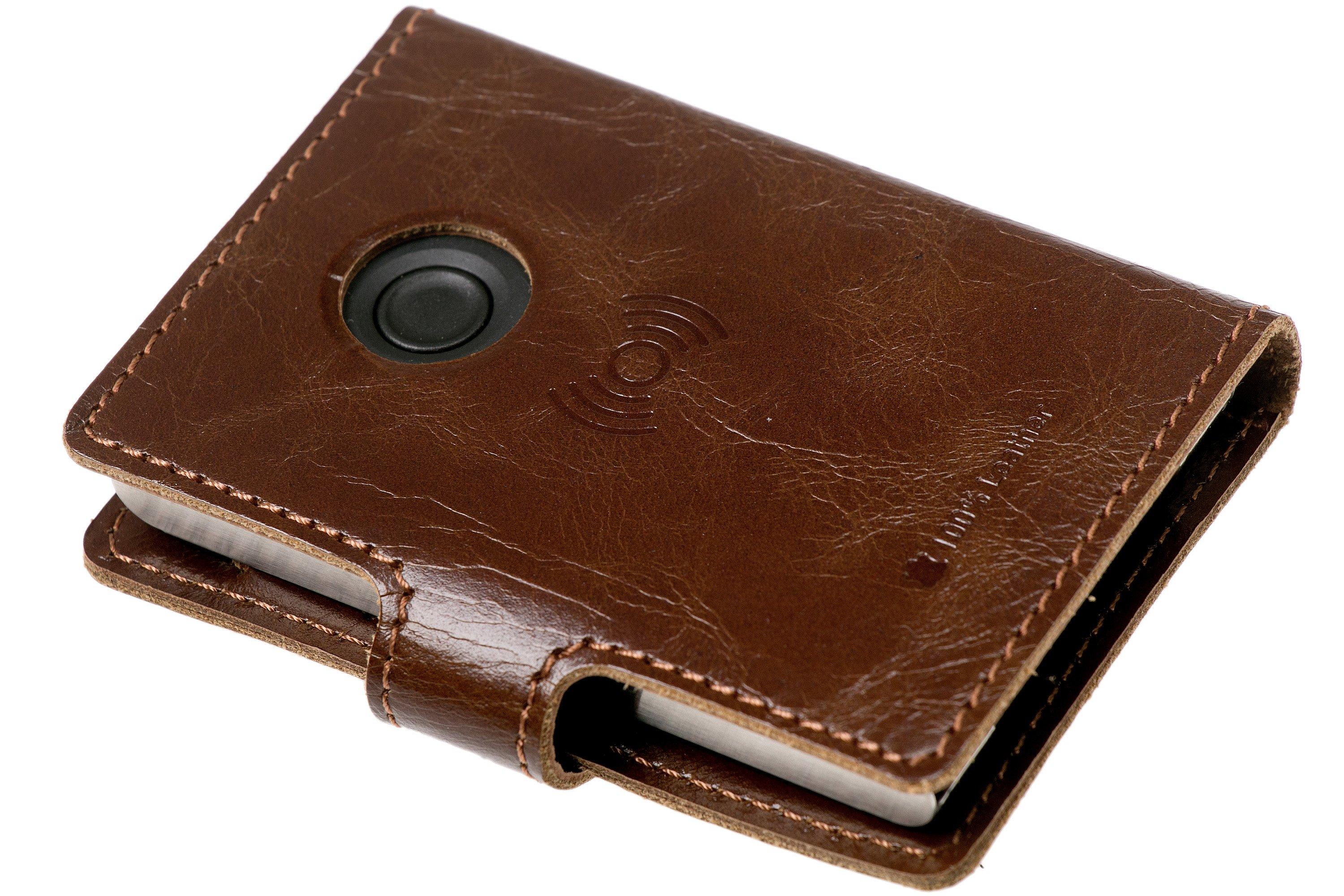 Ledlenser Lite Wallet, Vintage Brown, wallet with LED flashlight, 150 ...