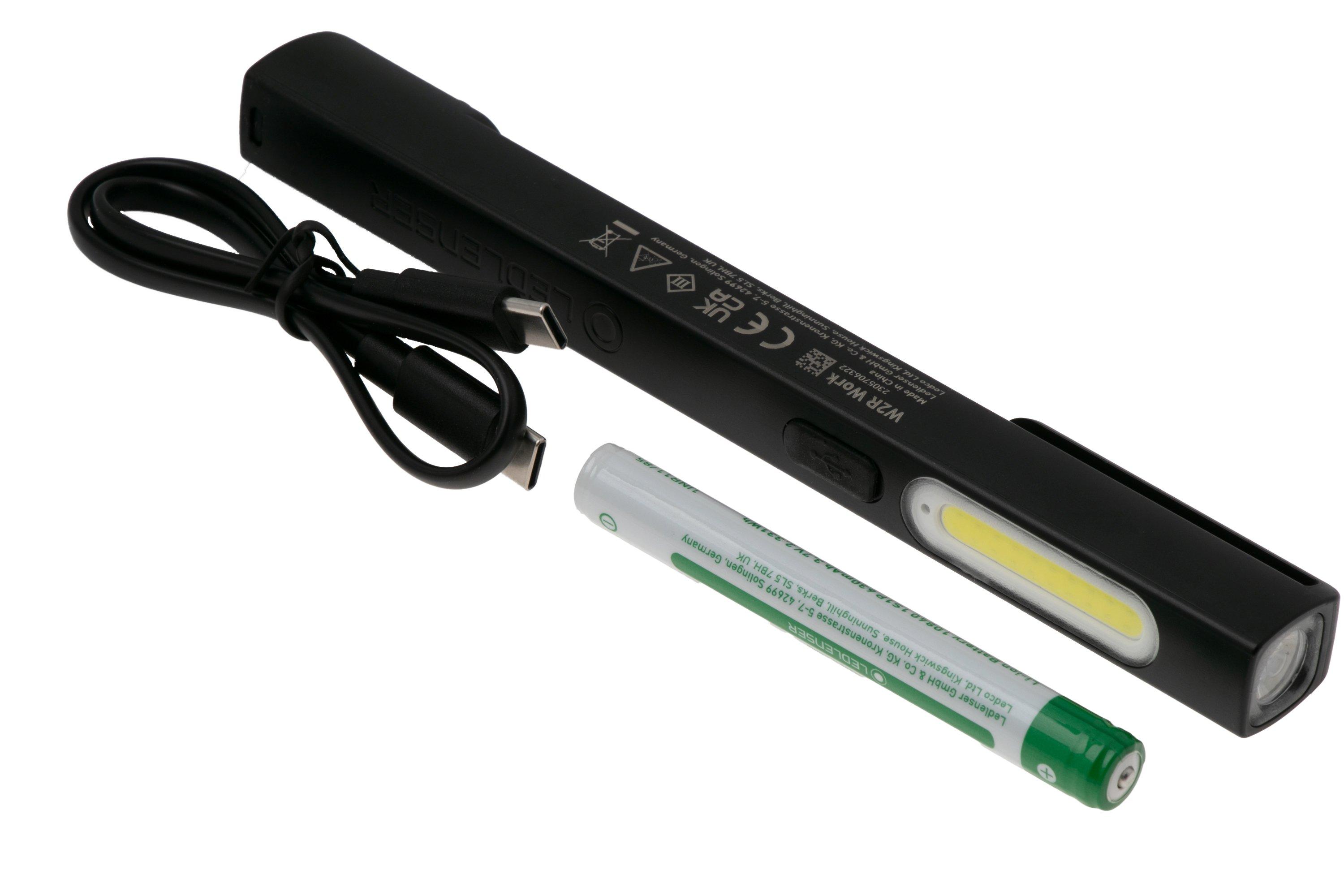 Ledlenser W2R Work, rechargeable work light, 220 lumens ...