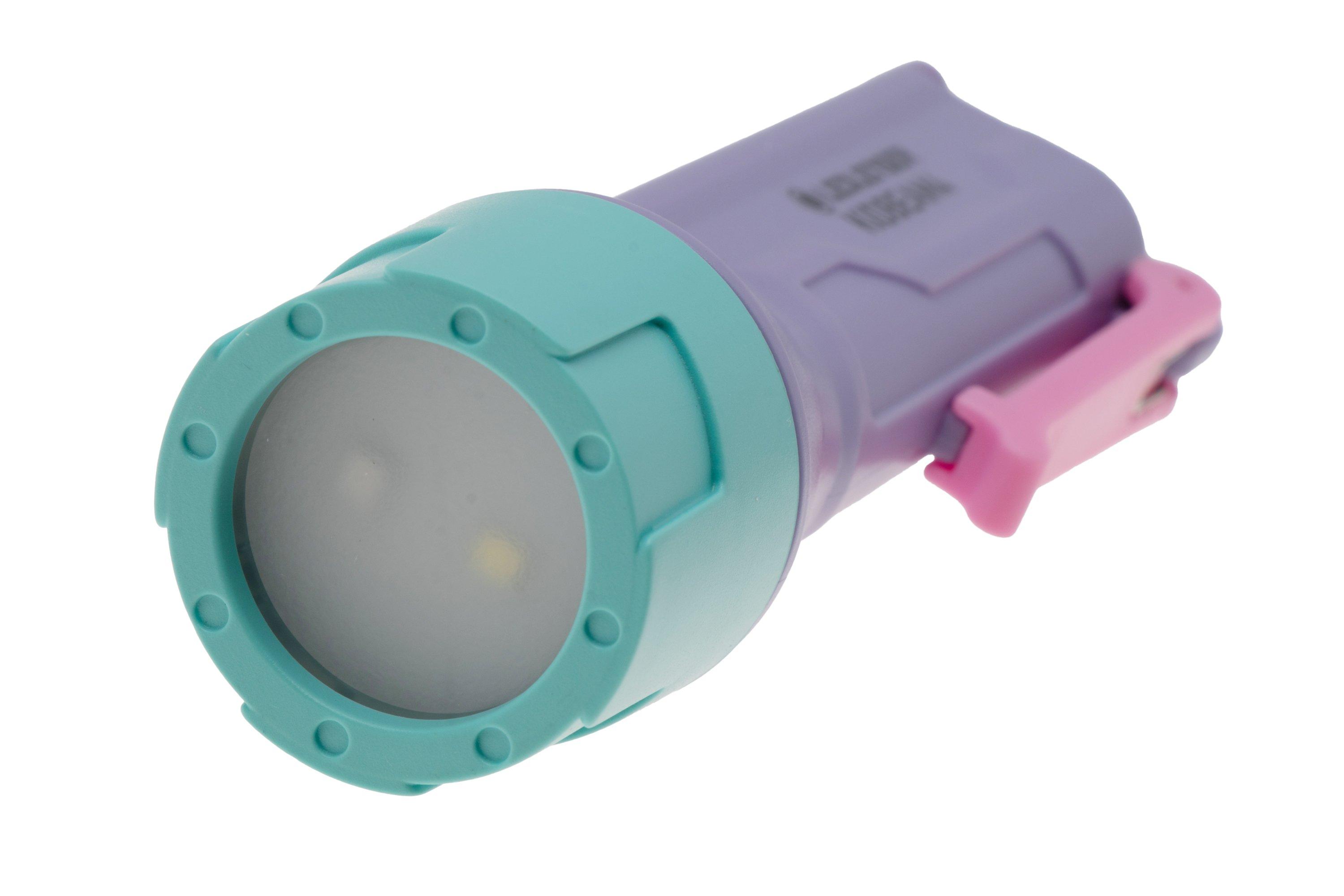 Ledlenser KIDBEAM4 Purple, flashlight for children, 70 lumens ...