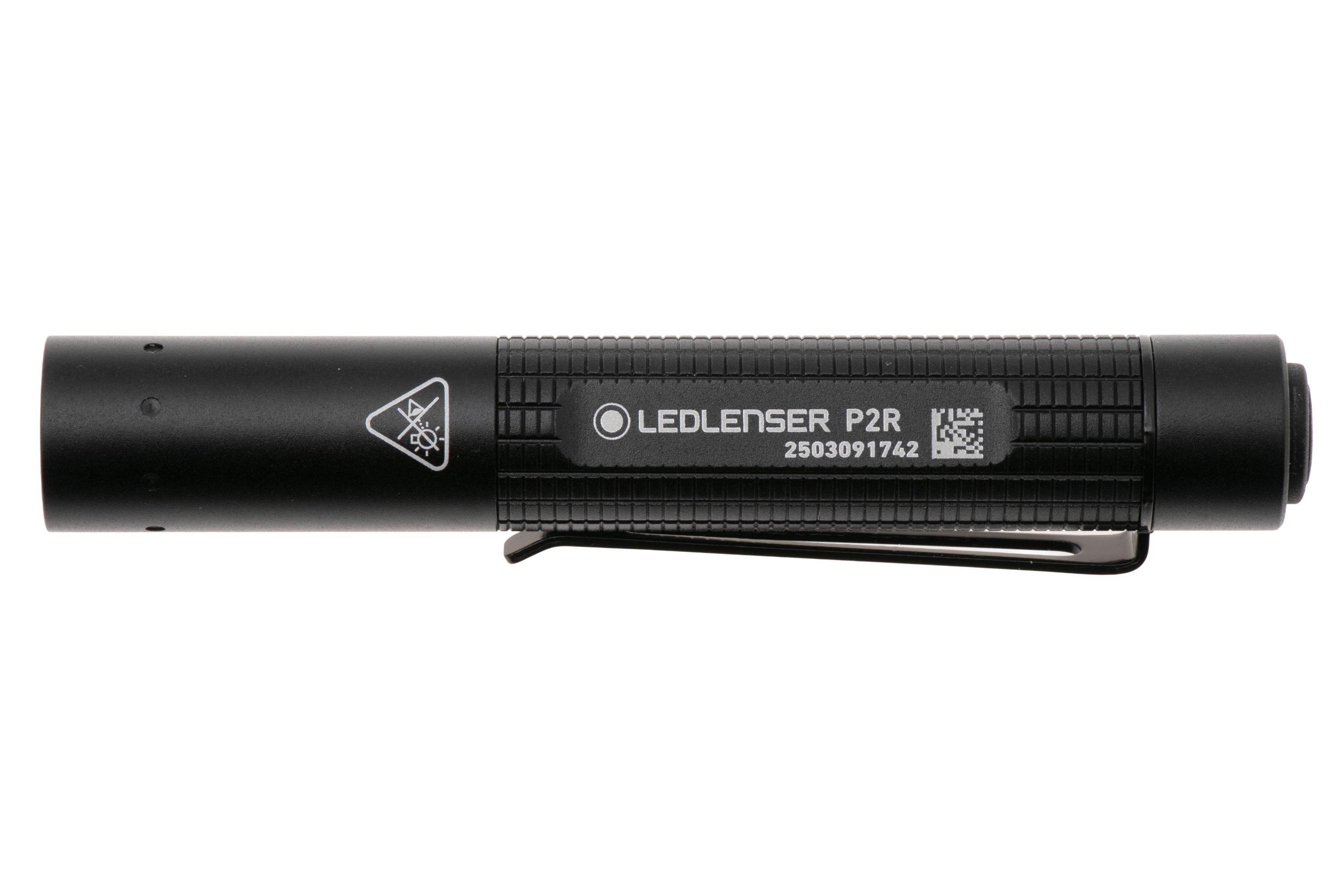 Ledlenser P2R rechargeable flashlight, 200 lumens | Advantageously ...