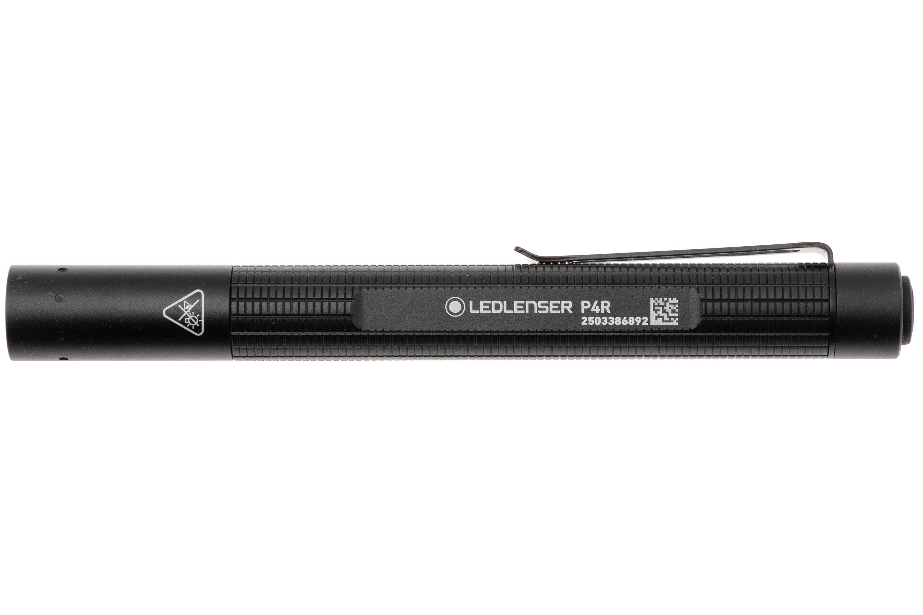 Ledlenser P4R rechargeable flashlight, 300 lumens | Advantageously ...