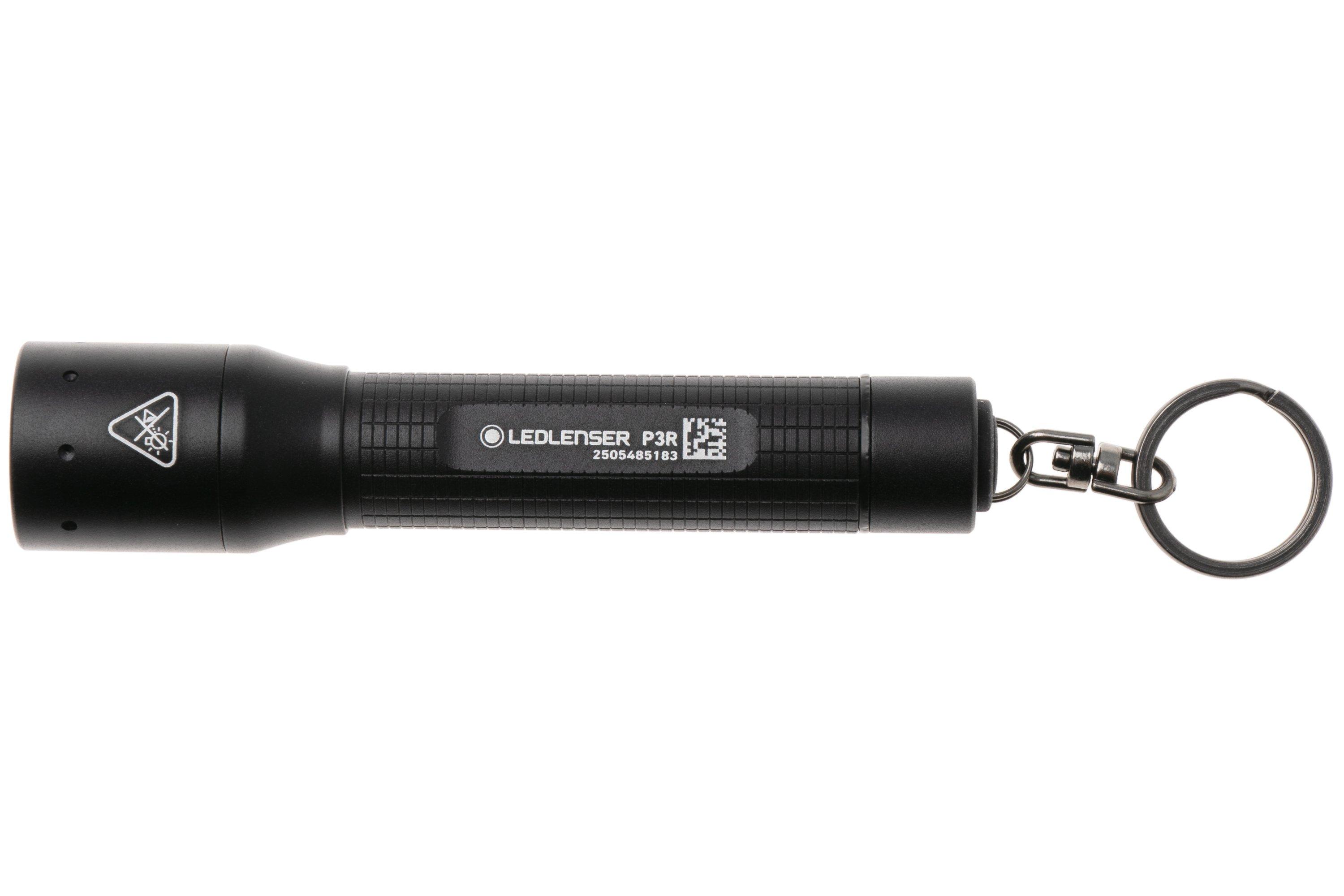 Ledlenser P3R rechargeable flashlight, 200 lumens | Advantageously ...