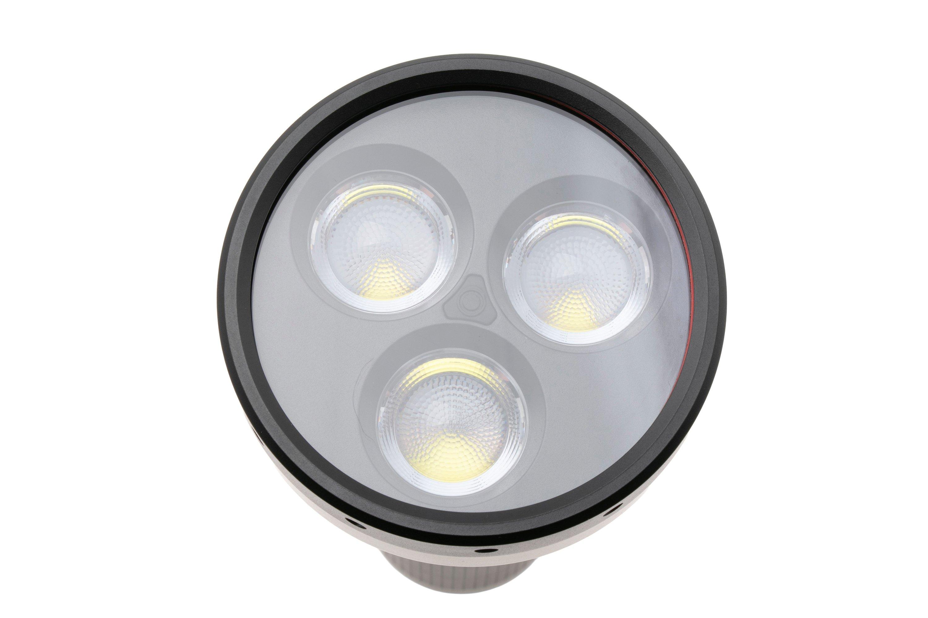 Ledlenser P18R rechargeable flashlight, 6500 lumens | Advantageously ...