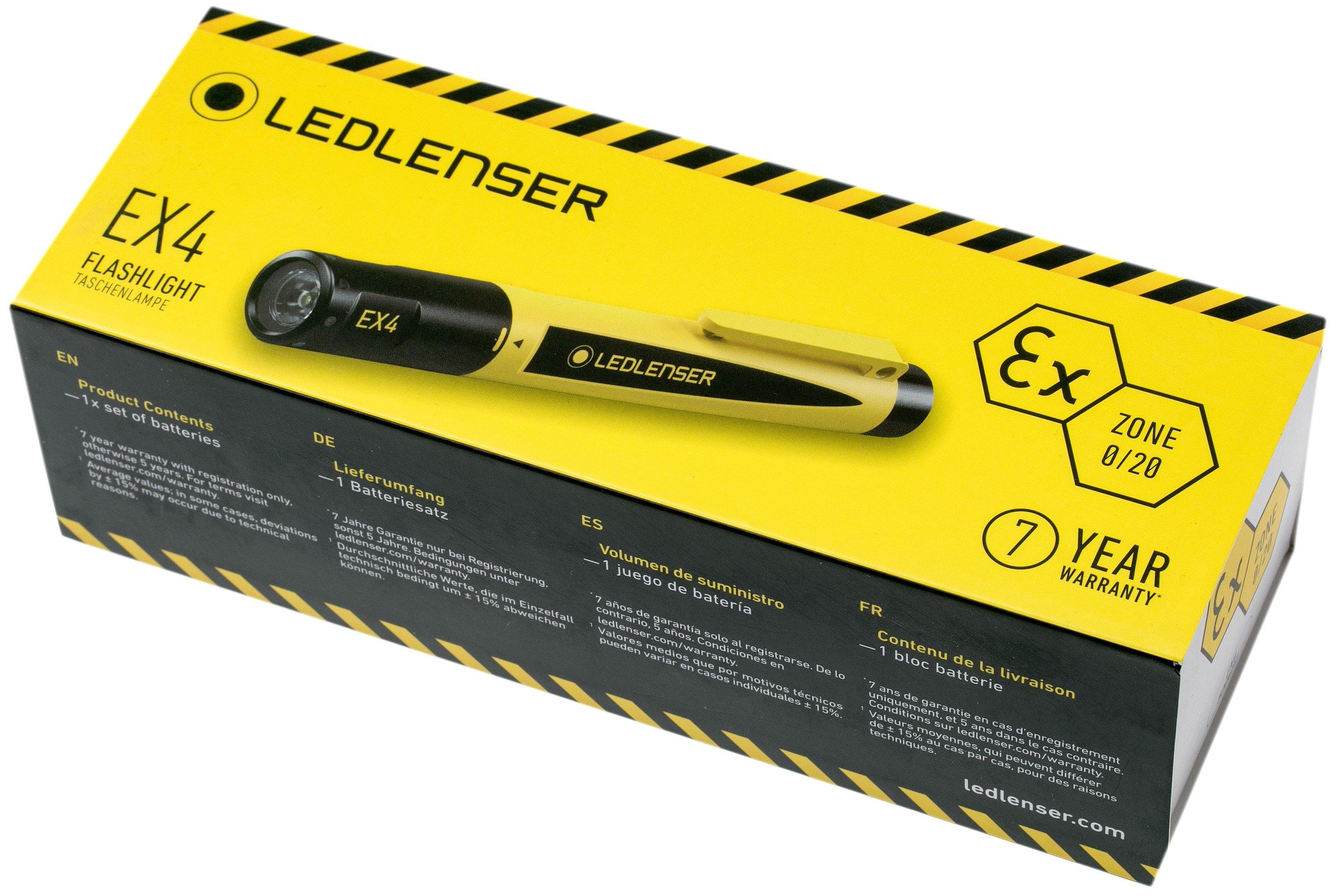 Ledlenser Atex EX4 flashlight, 50 lumens | Advantageously shopping at ...