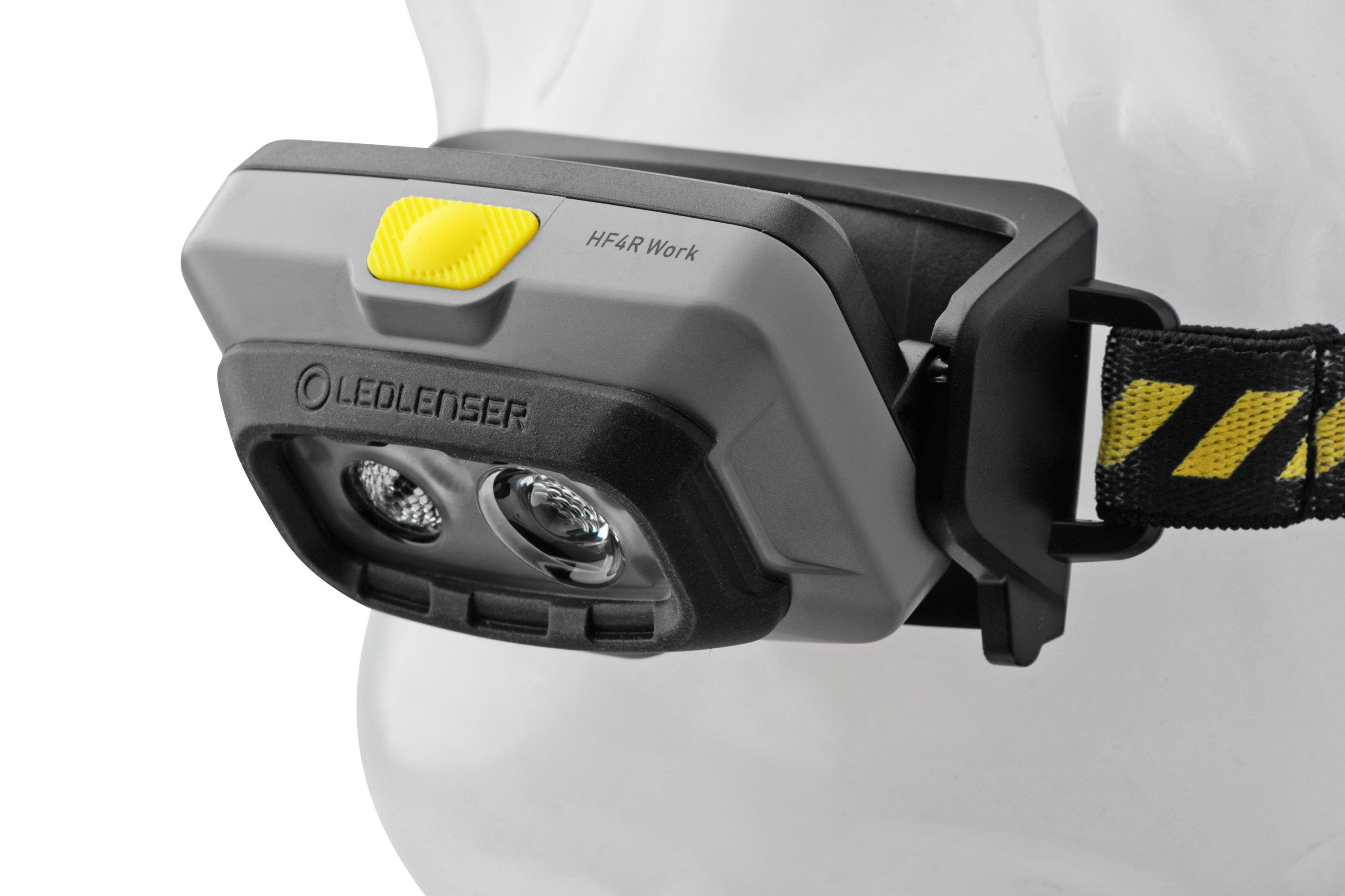 Ledlenser HF4R Work lampe frontale rechargeable, grise, 500 lumen ...