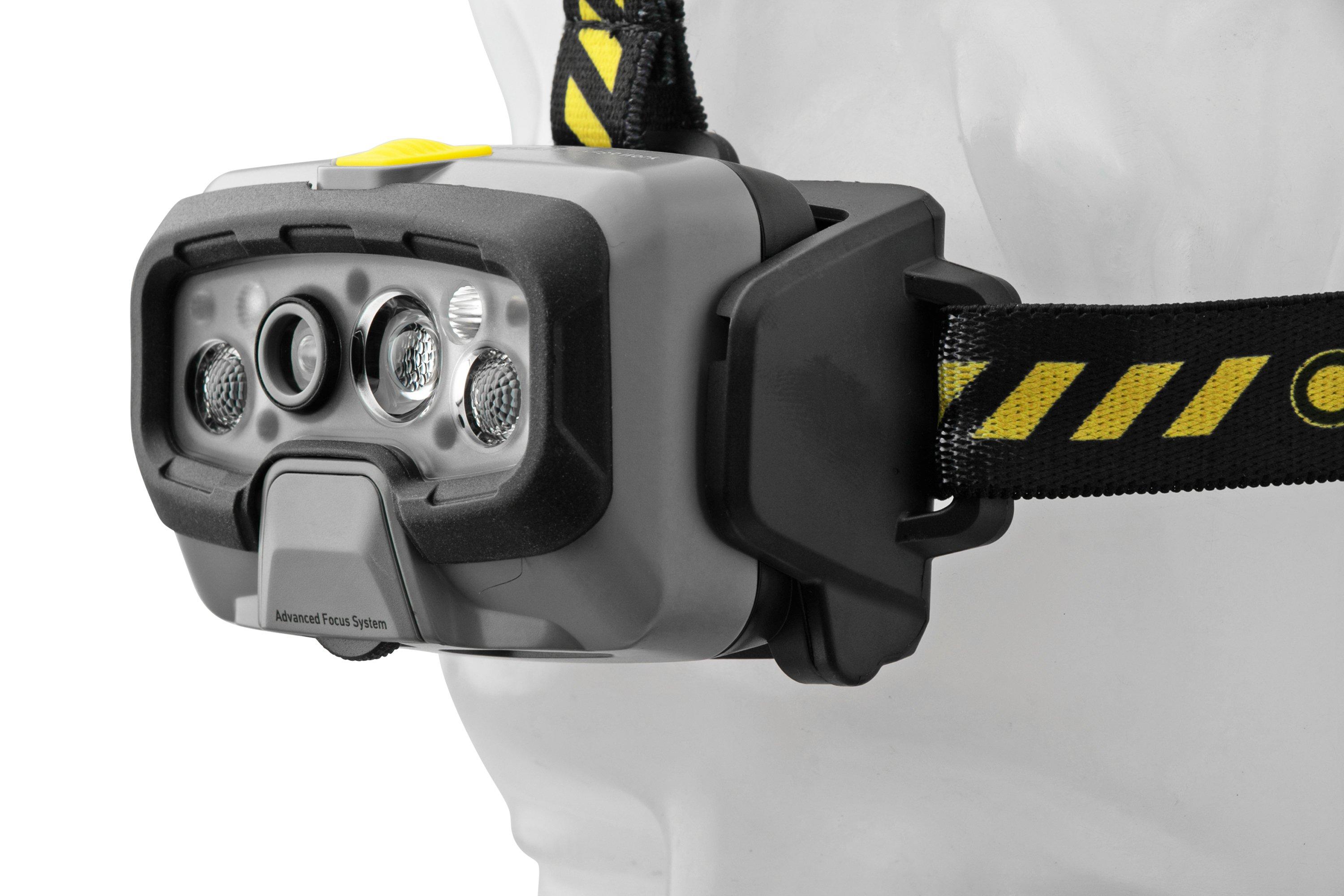 Ledlenser HF8R Work, aufladbare Stirnlampe mit Bluetooth, grau, 1.600 ...