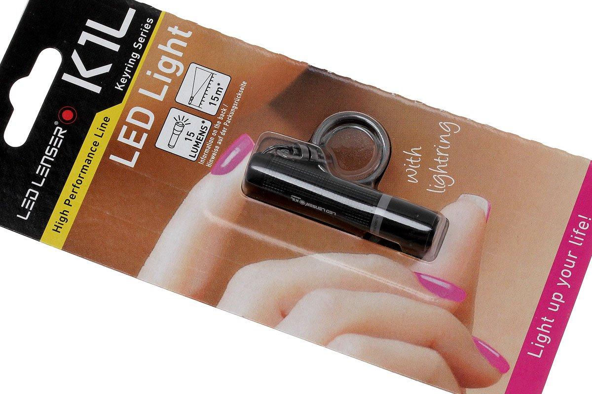 Ledlenser K1L keychain torch | Advantageously shopping at Knivesandtools.dk