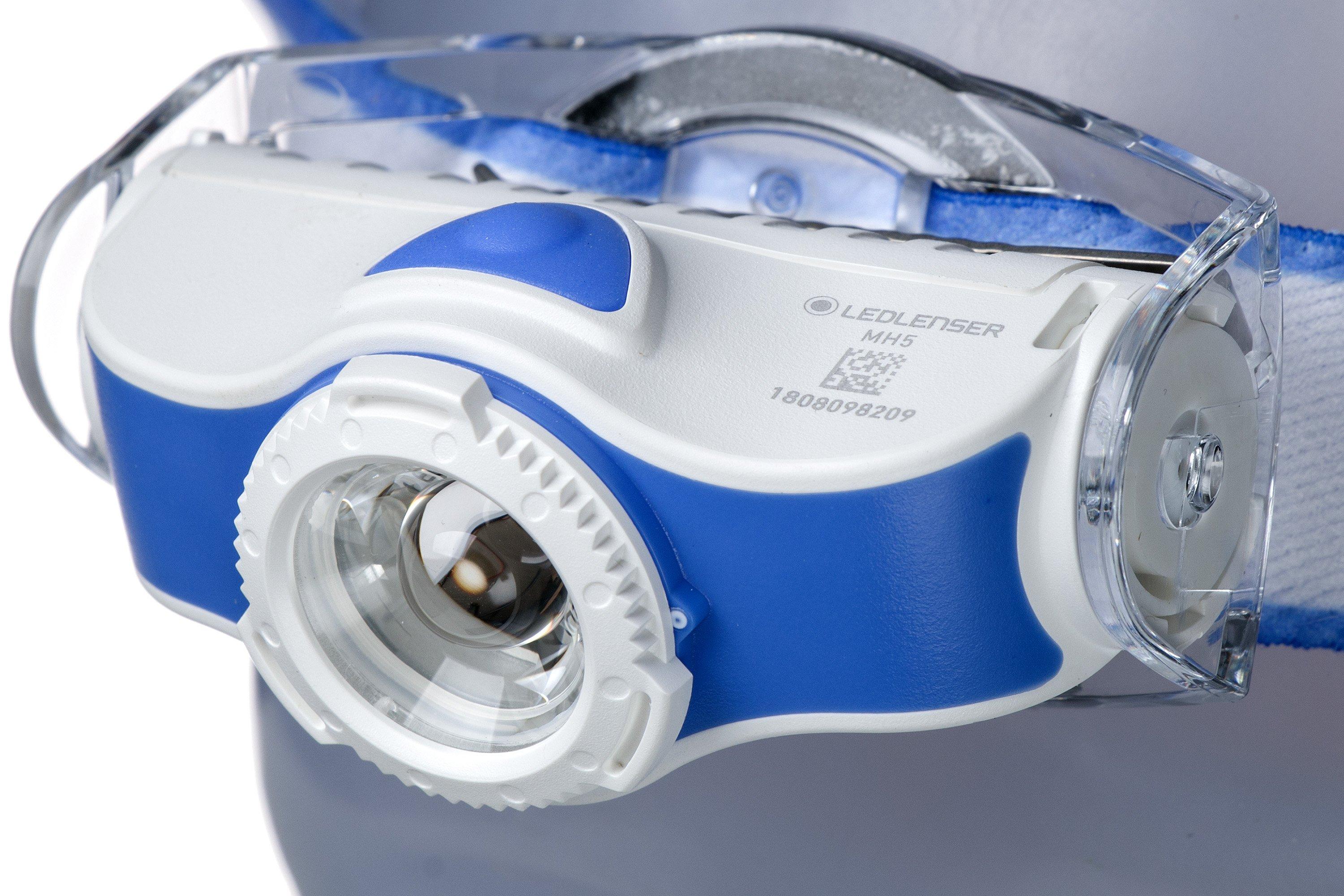 Ledlenser MH5 oplaadbare hoofdlamp, blauw | Voordelig kopen bij ...