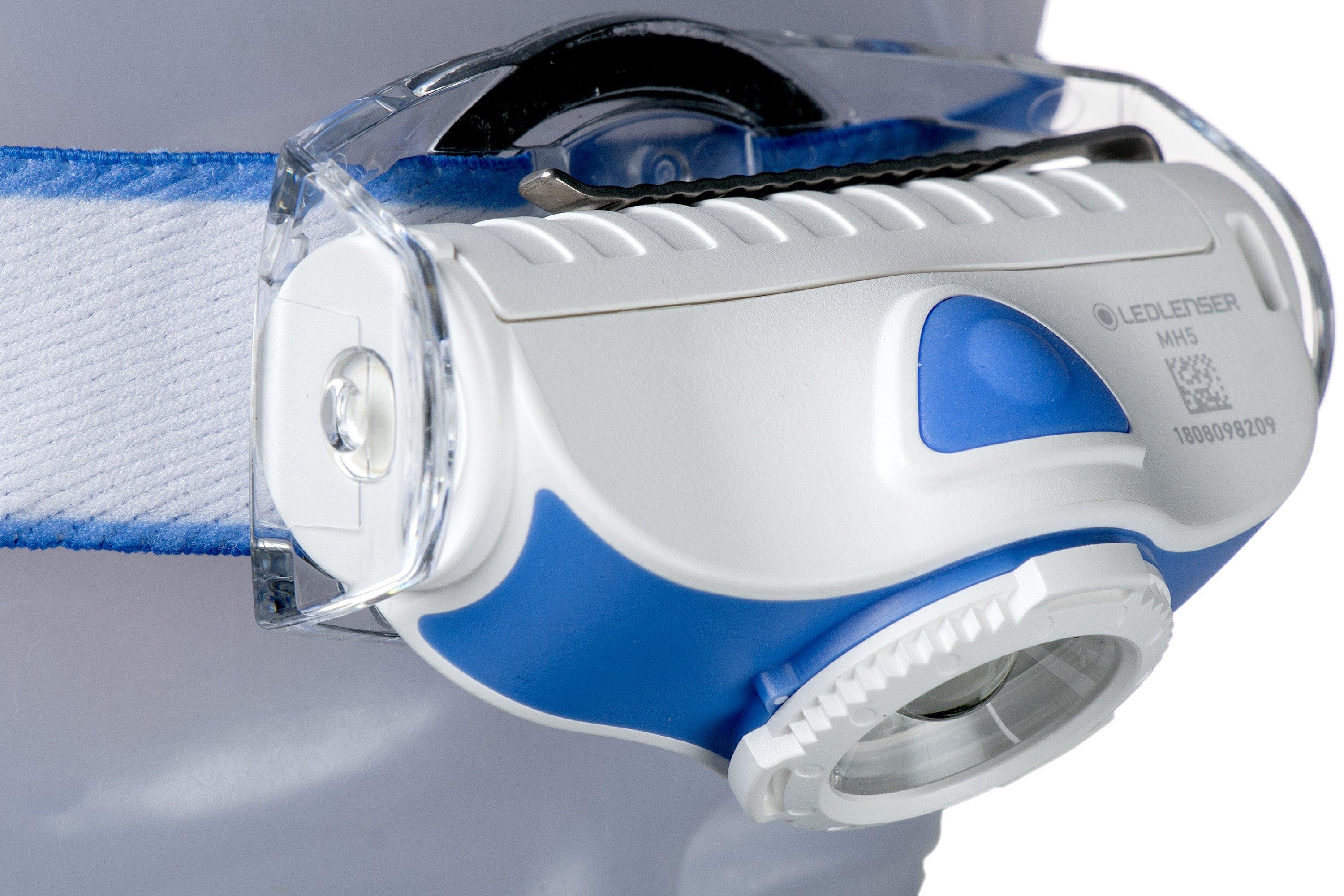 Ledlenser MH5 oplaadbare hoofdlamp, blauw | Voordelig kopen bij ...
