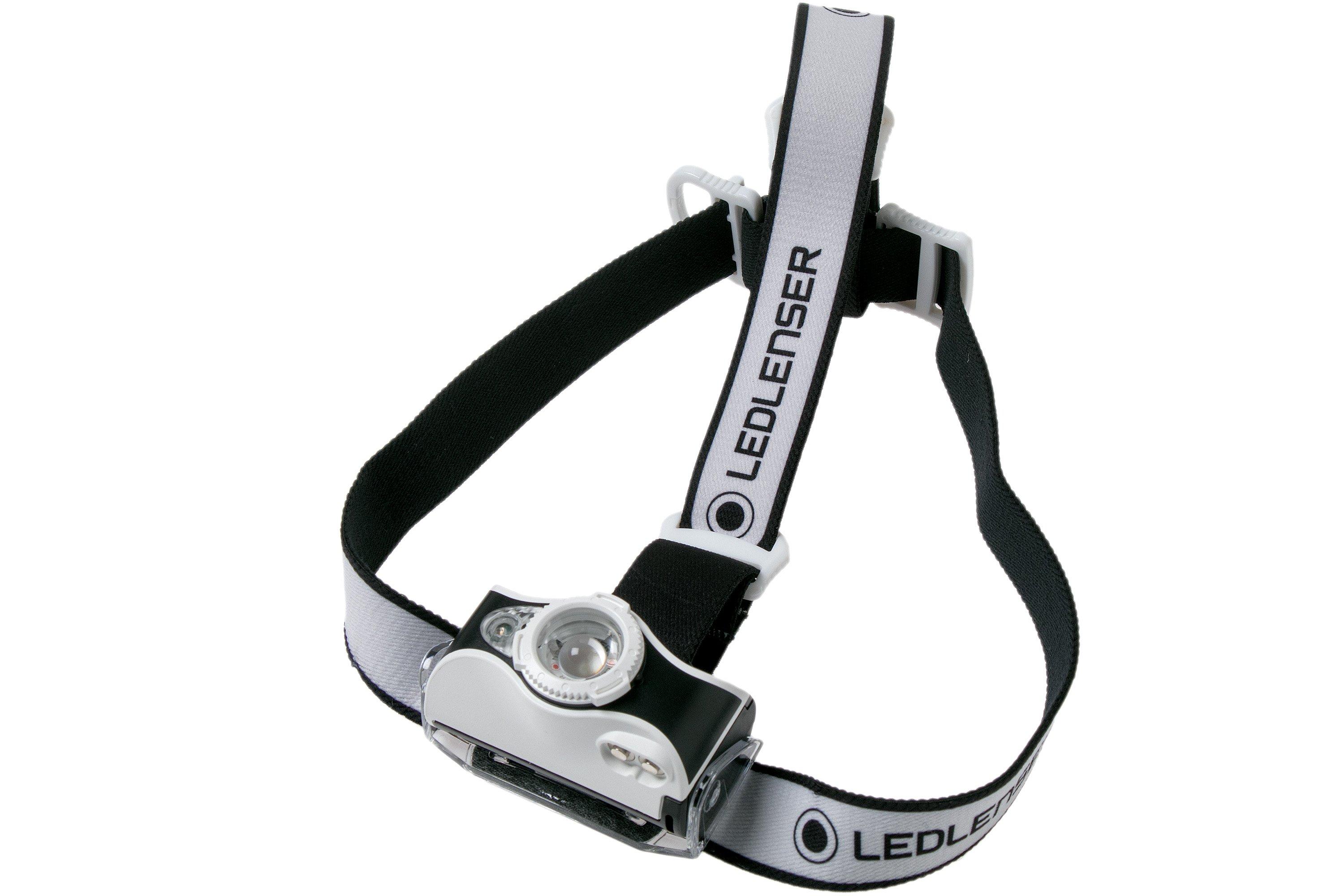 Ledlenser MH7 rechargeable head torch, black | Advantageously shopping ...