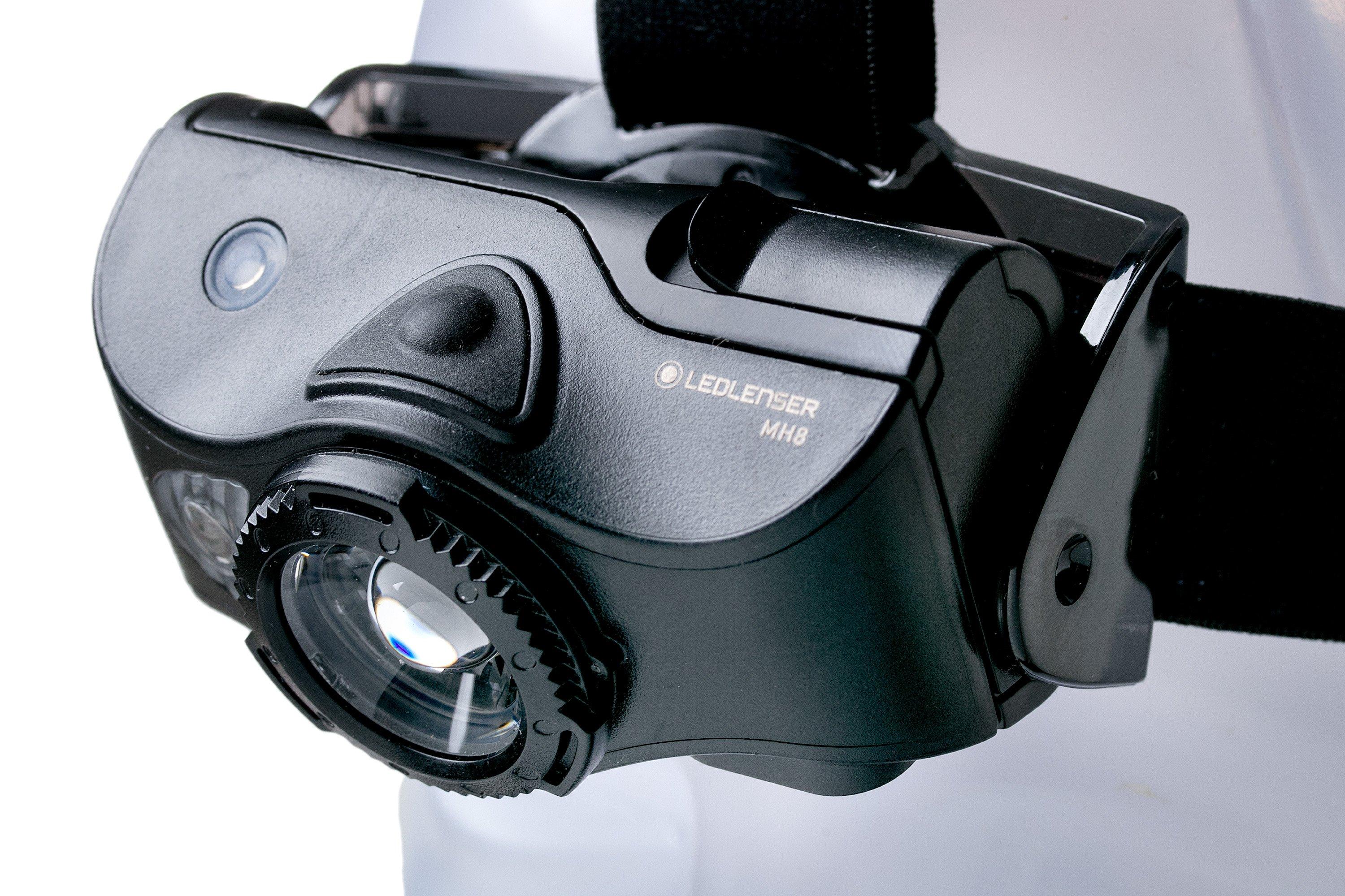 Ledlenser MH8 wiederaufladbare Stirnlampe, schwarz | Günstiger shoppen ...