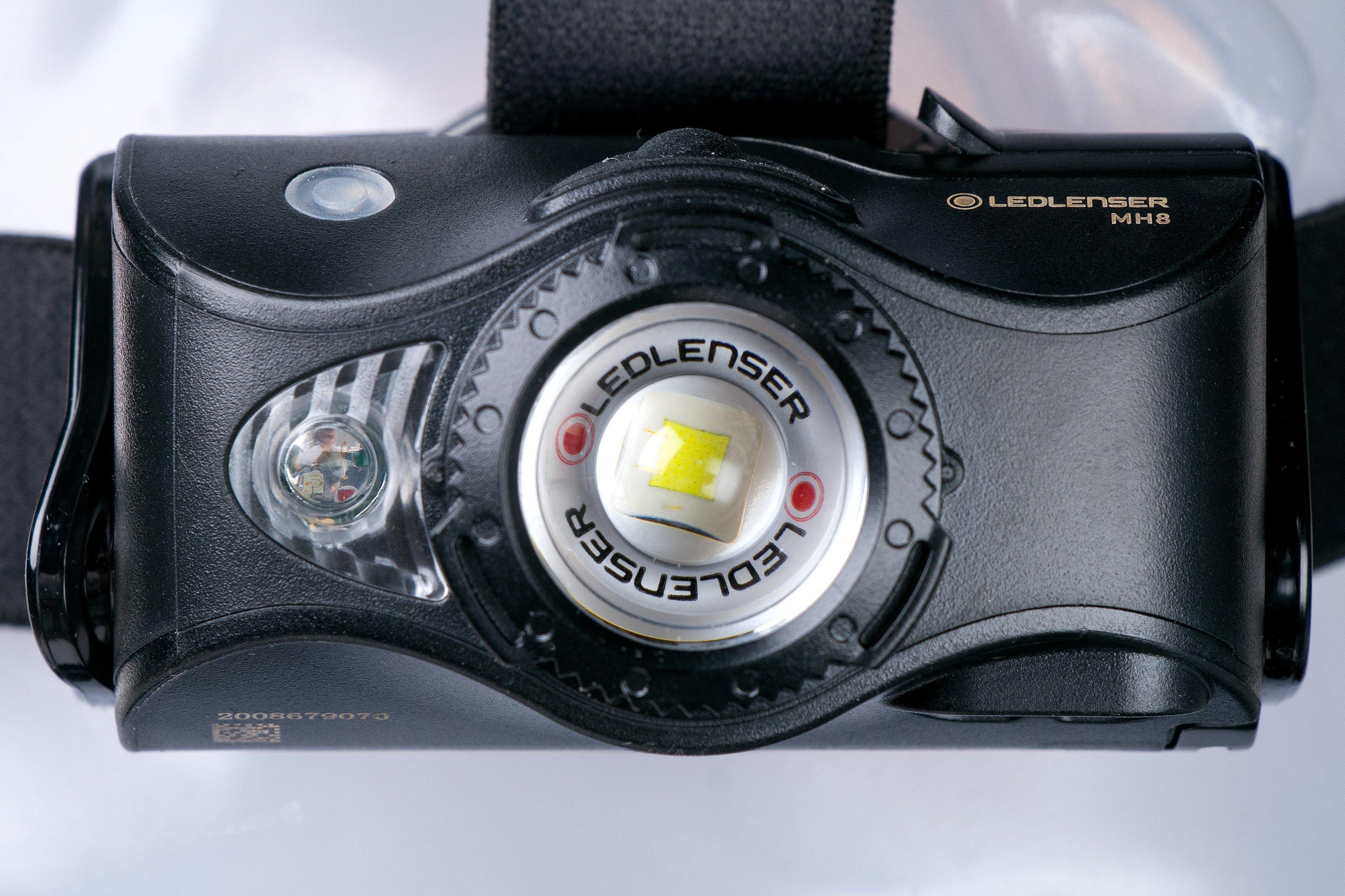 Ledlenser MH8 wiederaufladbare Stirnlampe, schwarz | Günstiger shoppen ...