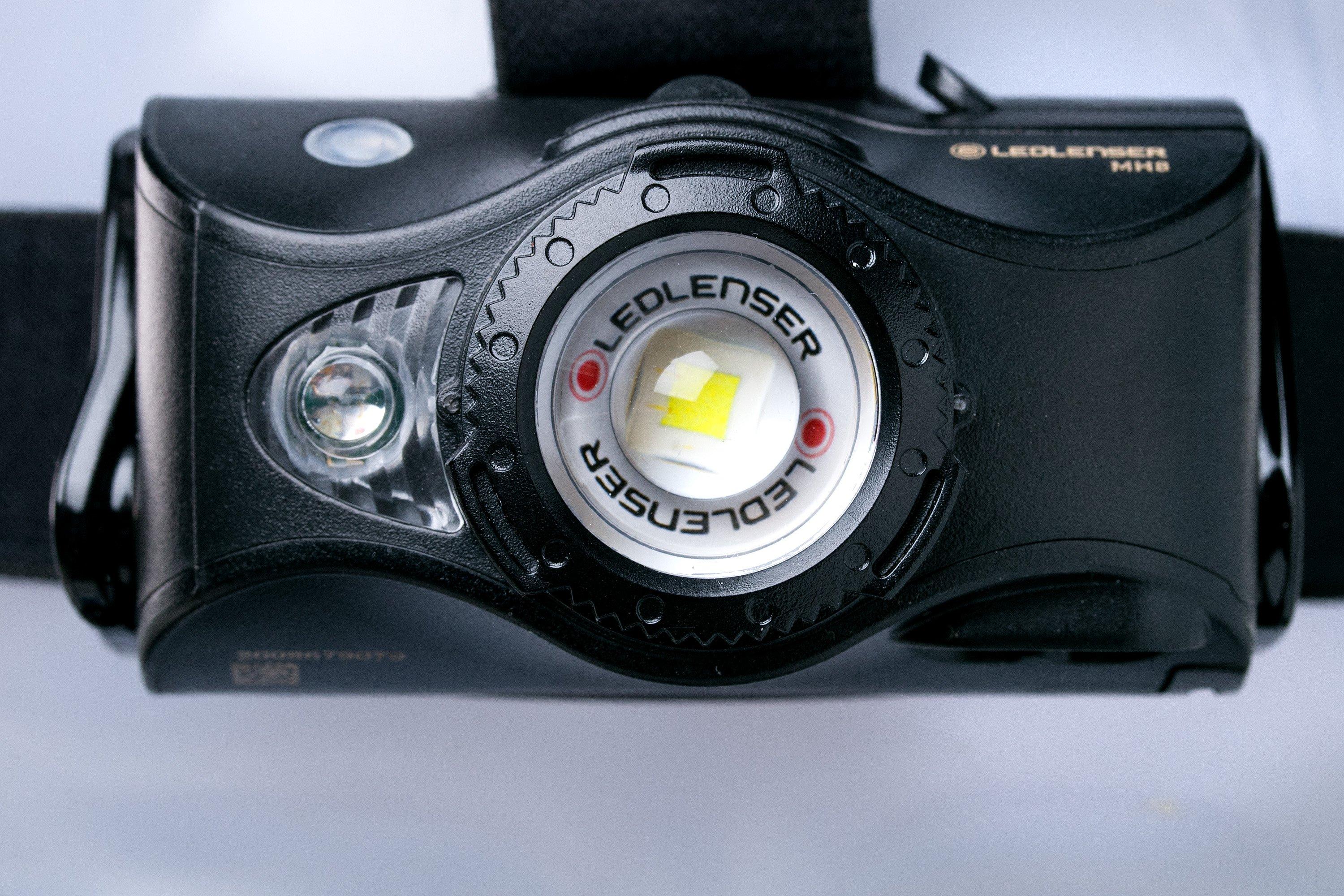 Ledlenser MH8 lanterna de cabeça recarregável, preto | Compras ...