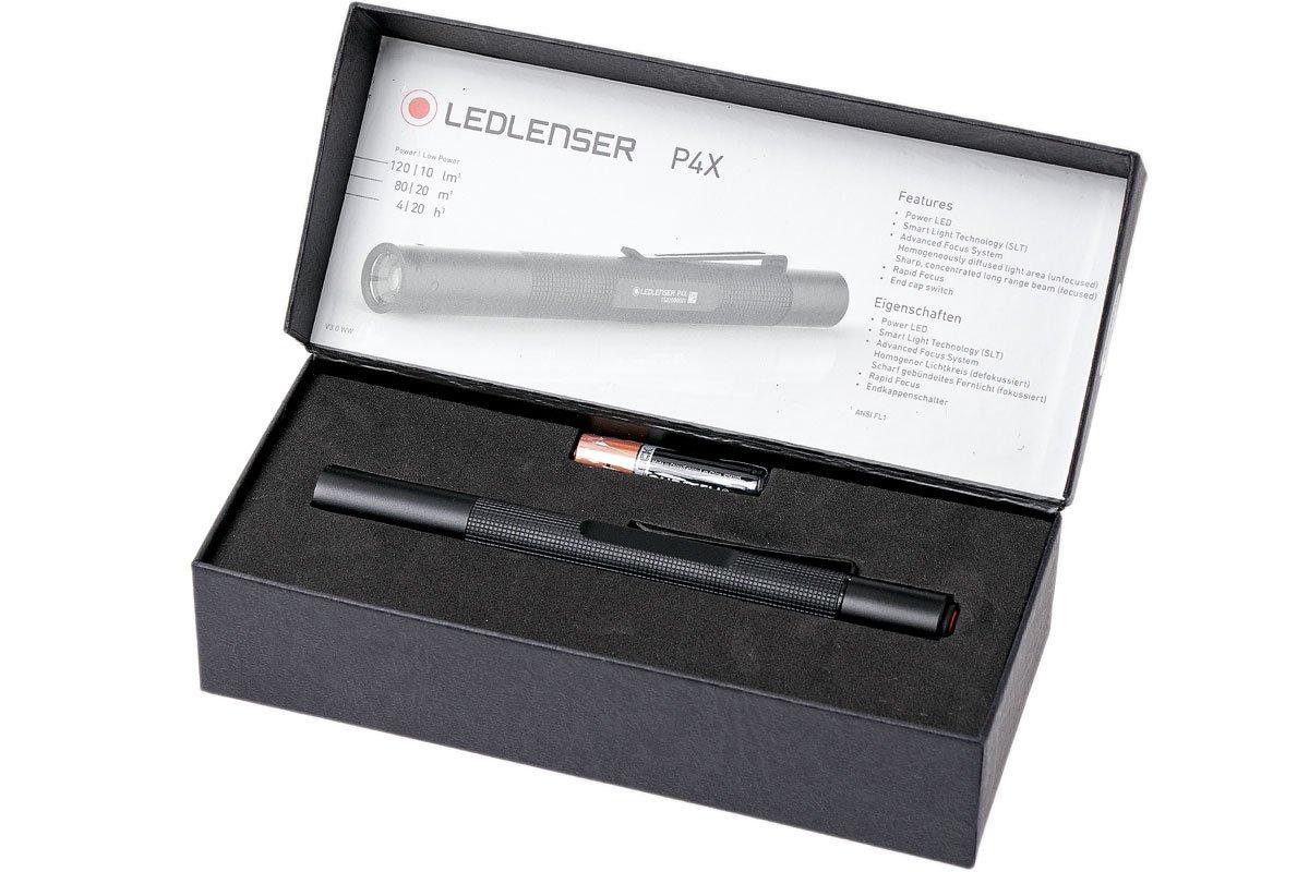 Ledlenser P4X focusing LED flashlight | Advantageously shopping at ...
