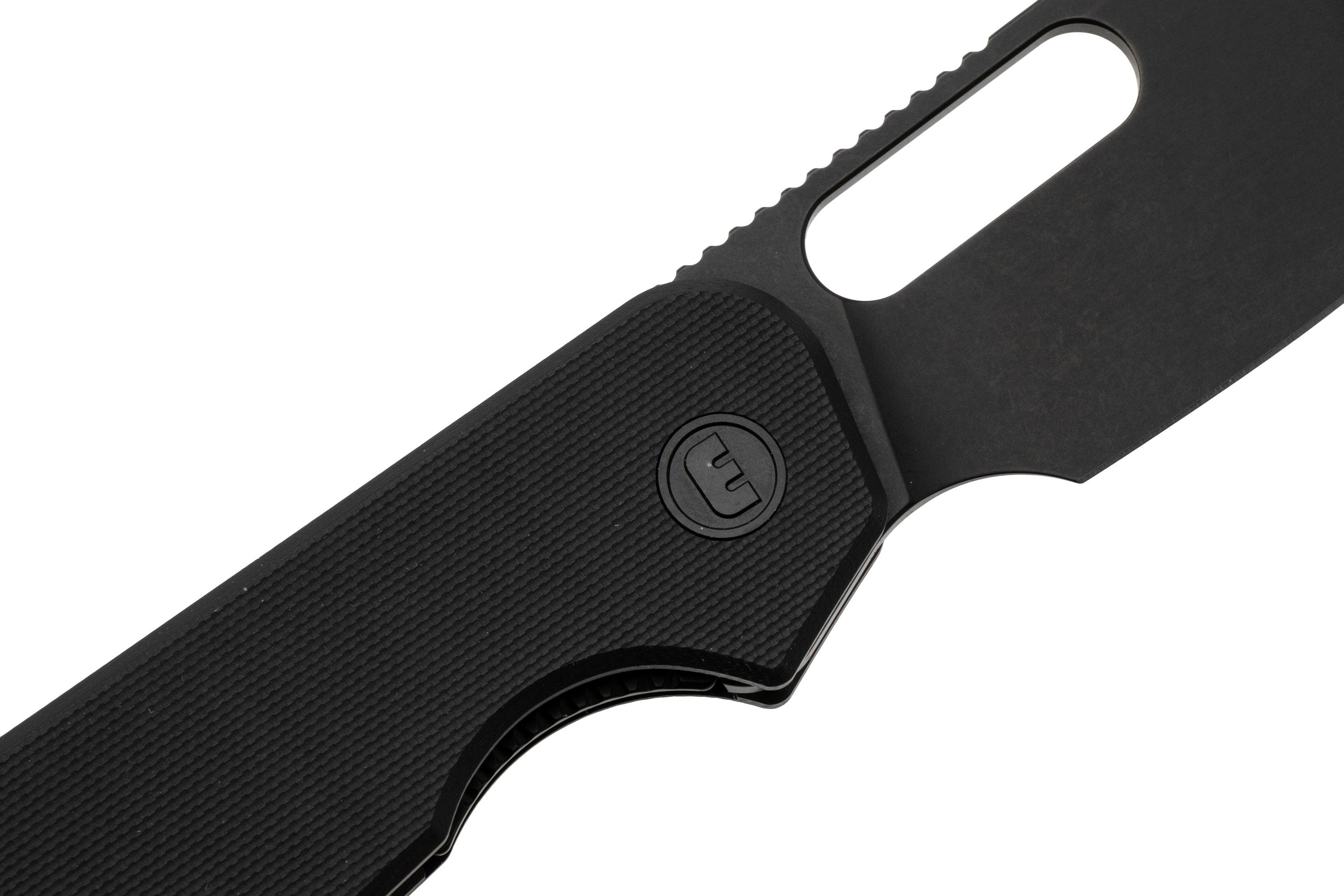 Eutektik EFD EFD-BBW-L Blackwashed 14C28N, Black G10, navalha para ...