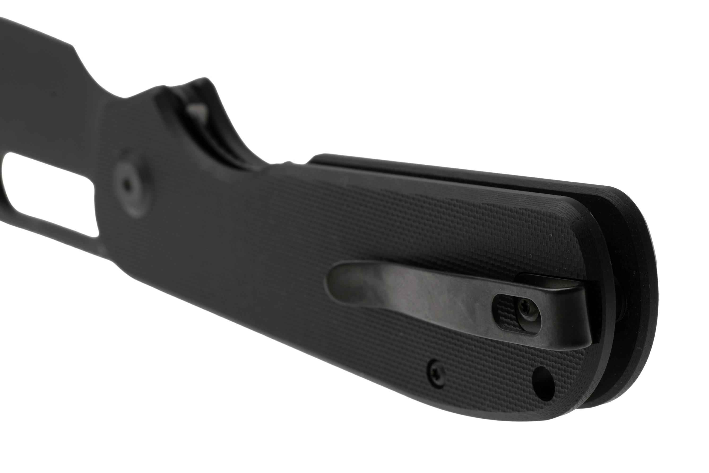 Eutektik EFD EFD-BBW-R Blackwashed 14C28N, Black G10, navaja | Compras ...