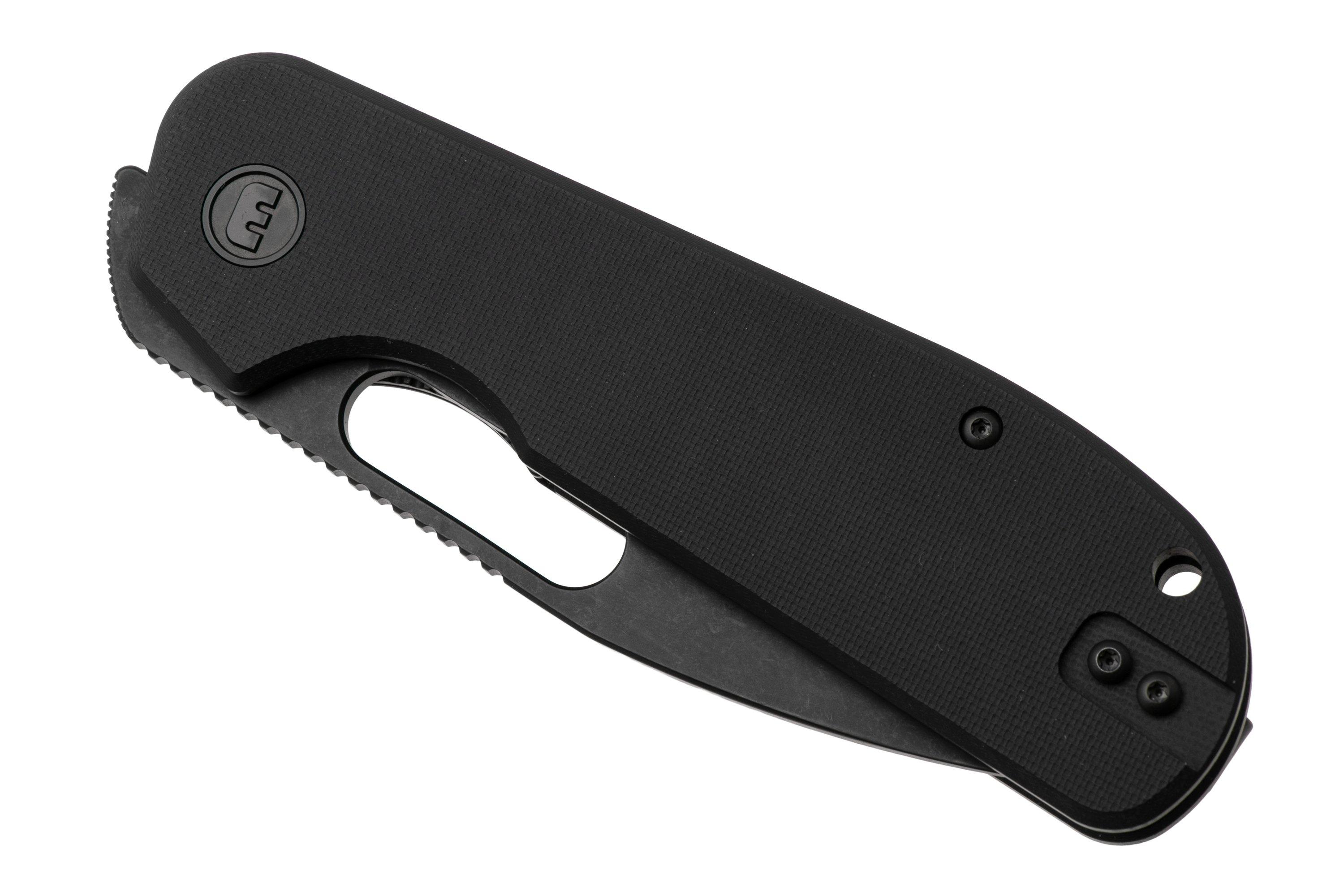 Eutektik EFD EFD-BBW-R Blackwashed 14C28N, Black G10, navaja | Compras ...