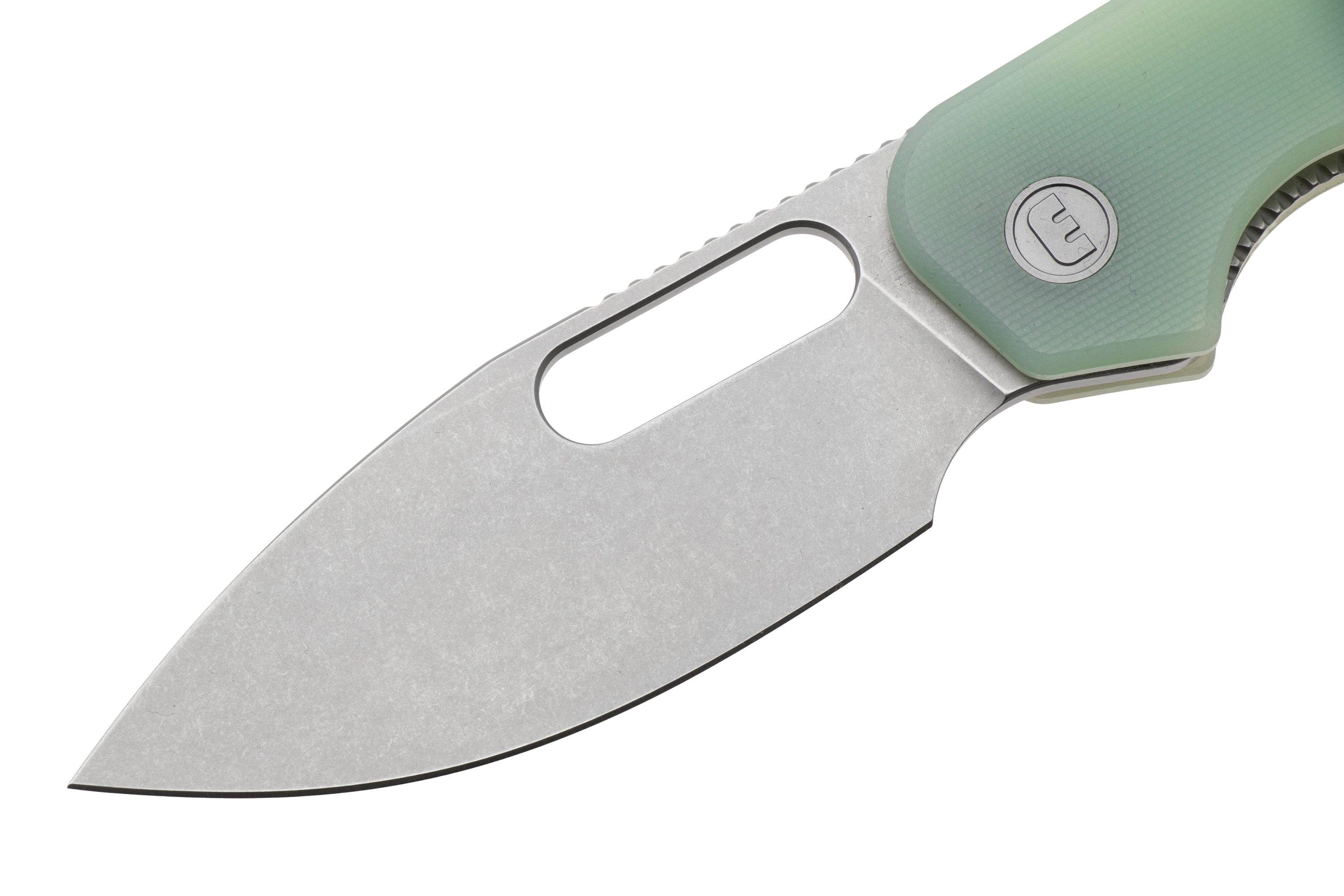 Eutektik EFD EFD-JSW-R Stonewashed 14C28N, Jade G10, pocket knife ...