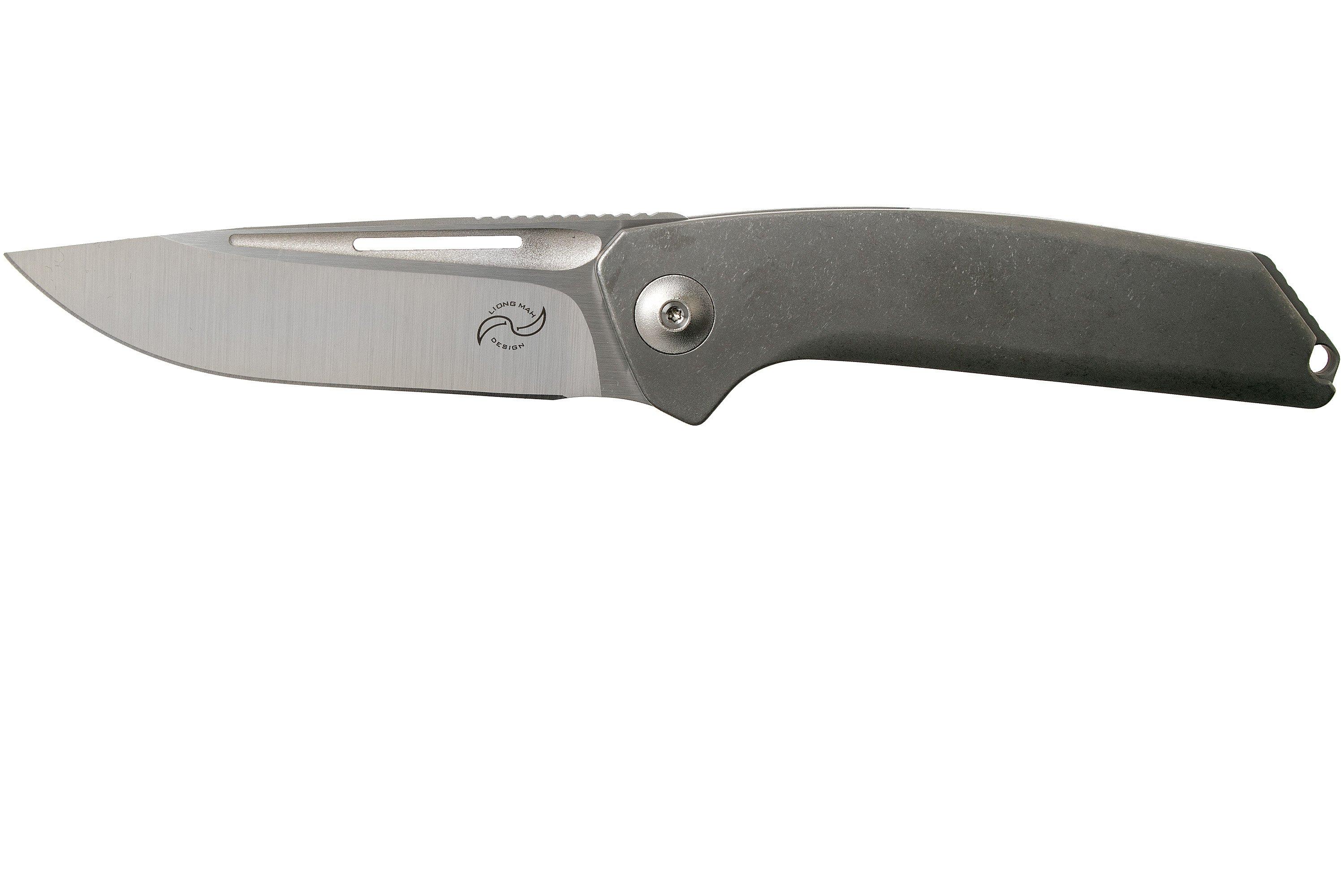 Liong Mah Endeavor Stonewashed pocket knife | Advantageously shopping ...