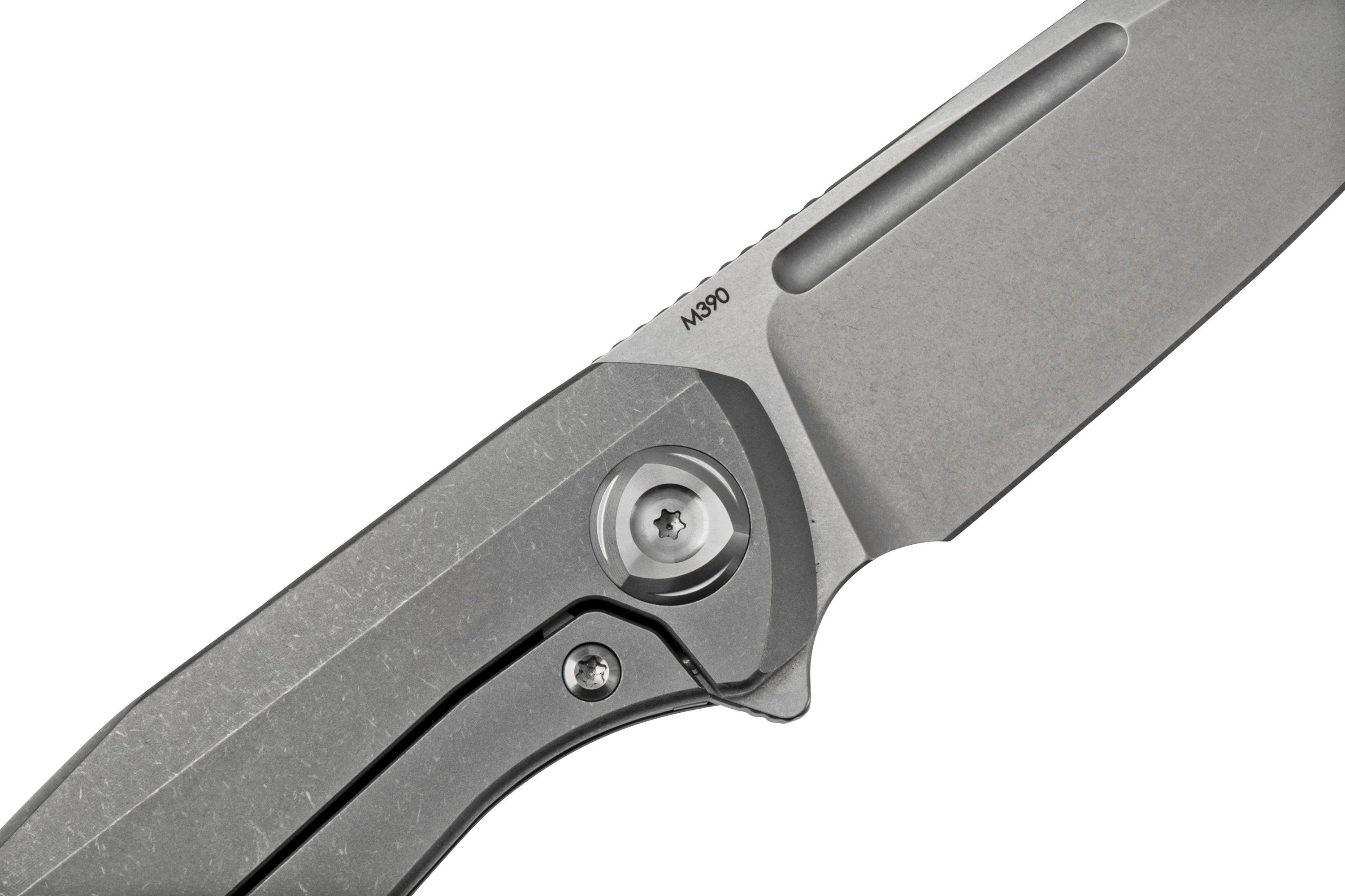 Liong Mah GSD v2 GSD2-HTCF Half Titanium Half Carbon Fiber pocket knife ...