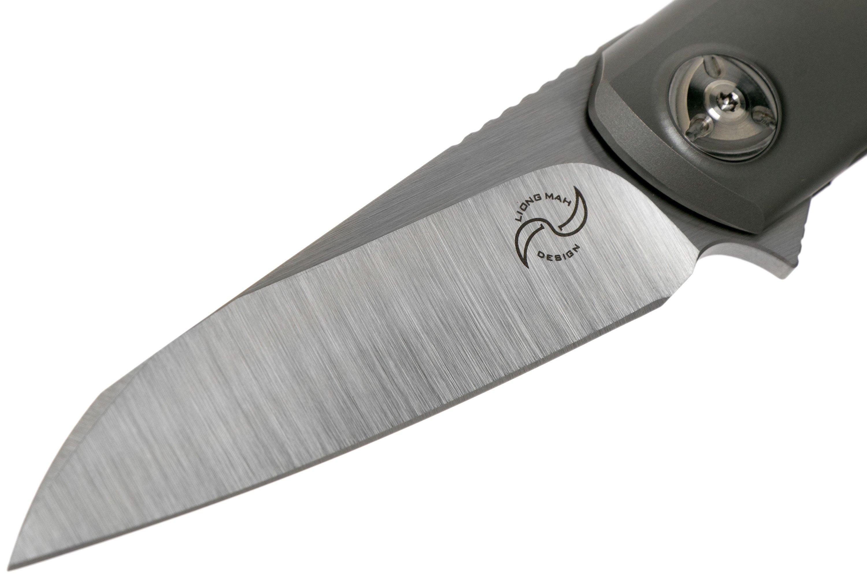 Liong Mah Hawk, Marble Carbon Fibre, pocket knife | Advantageously ...