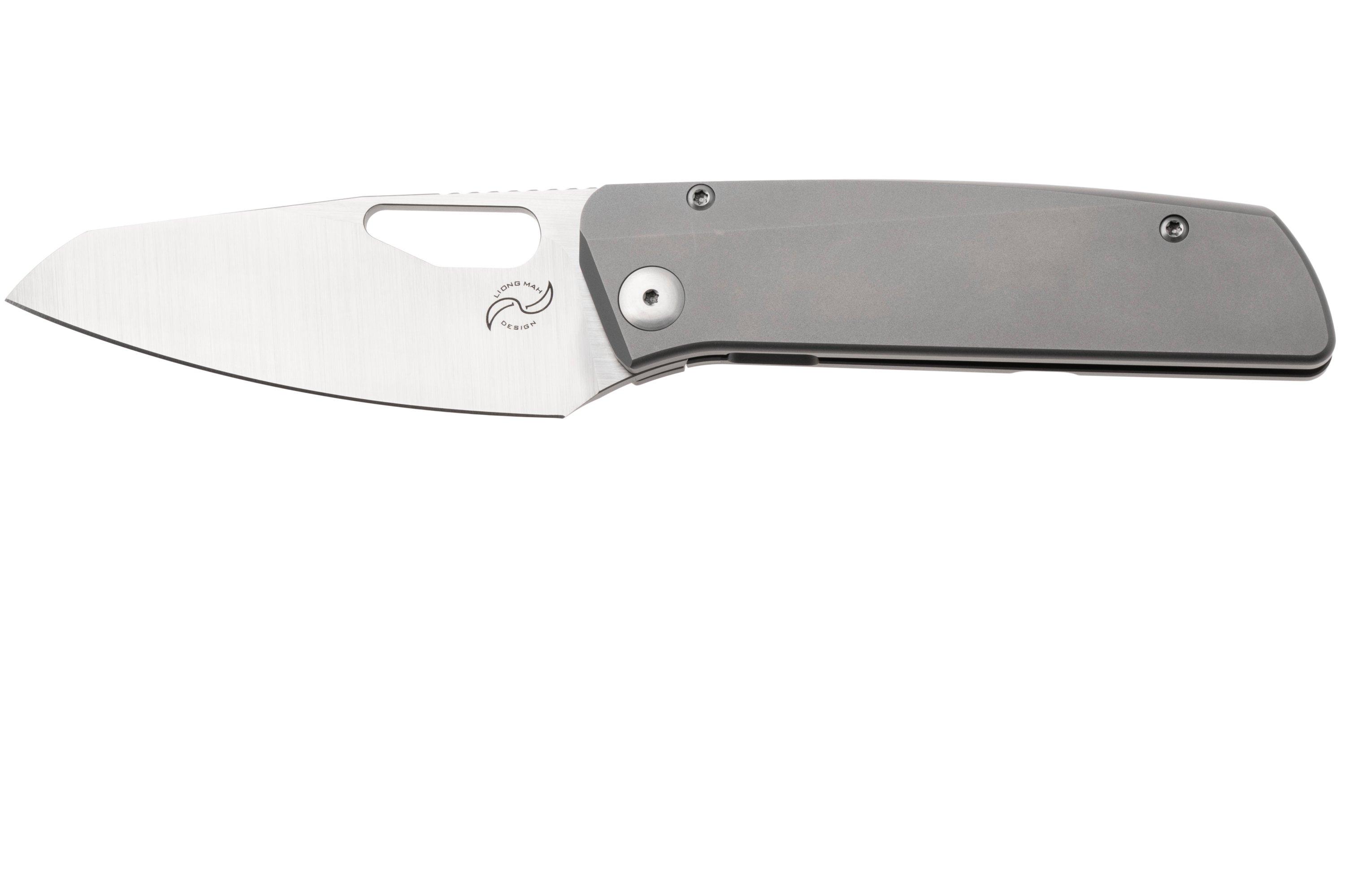 Liong Mah KUF 3.5 Satin MagnaCut, Titanium, zakmes | Voordelig kopen ...