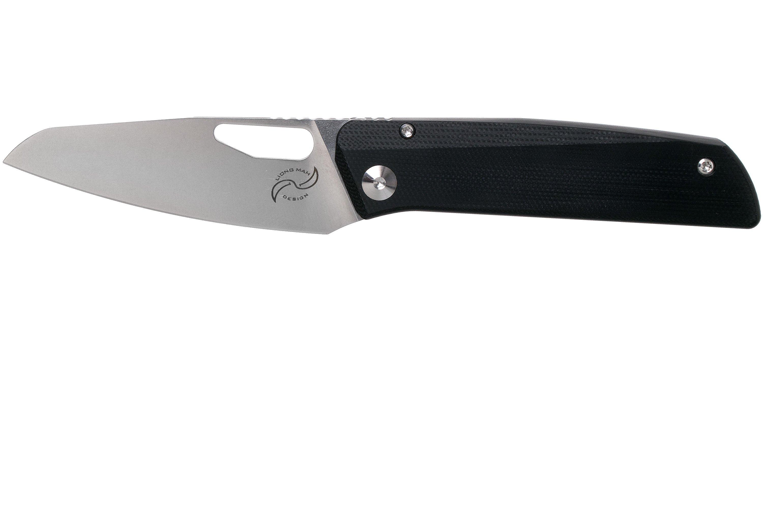 Liong Mah KUF-EDC 3.0 Black G10 pocket knife, Liong Mah design ...