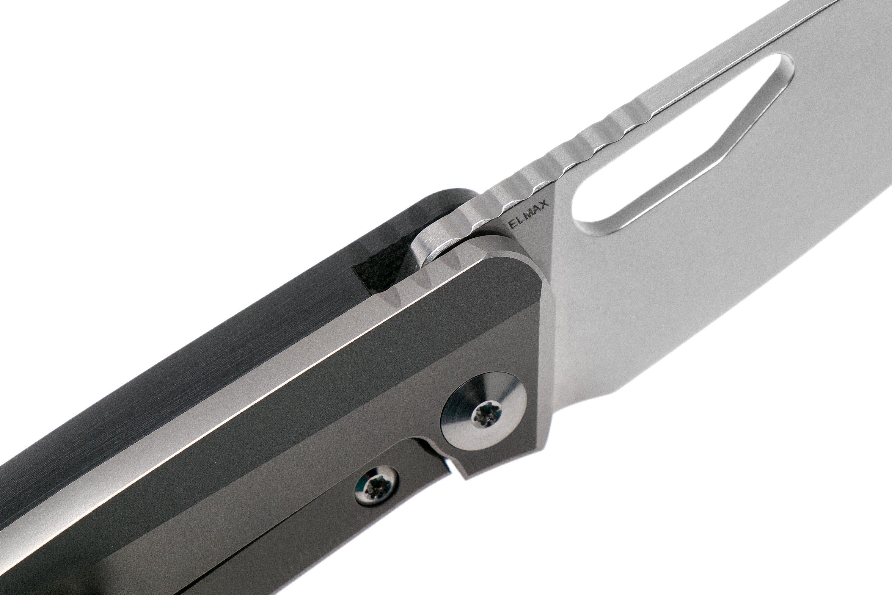 Liong Mah KUF-EDC 3.0 Black G10 pocket knife, Liong Mah design ...