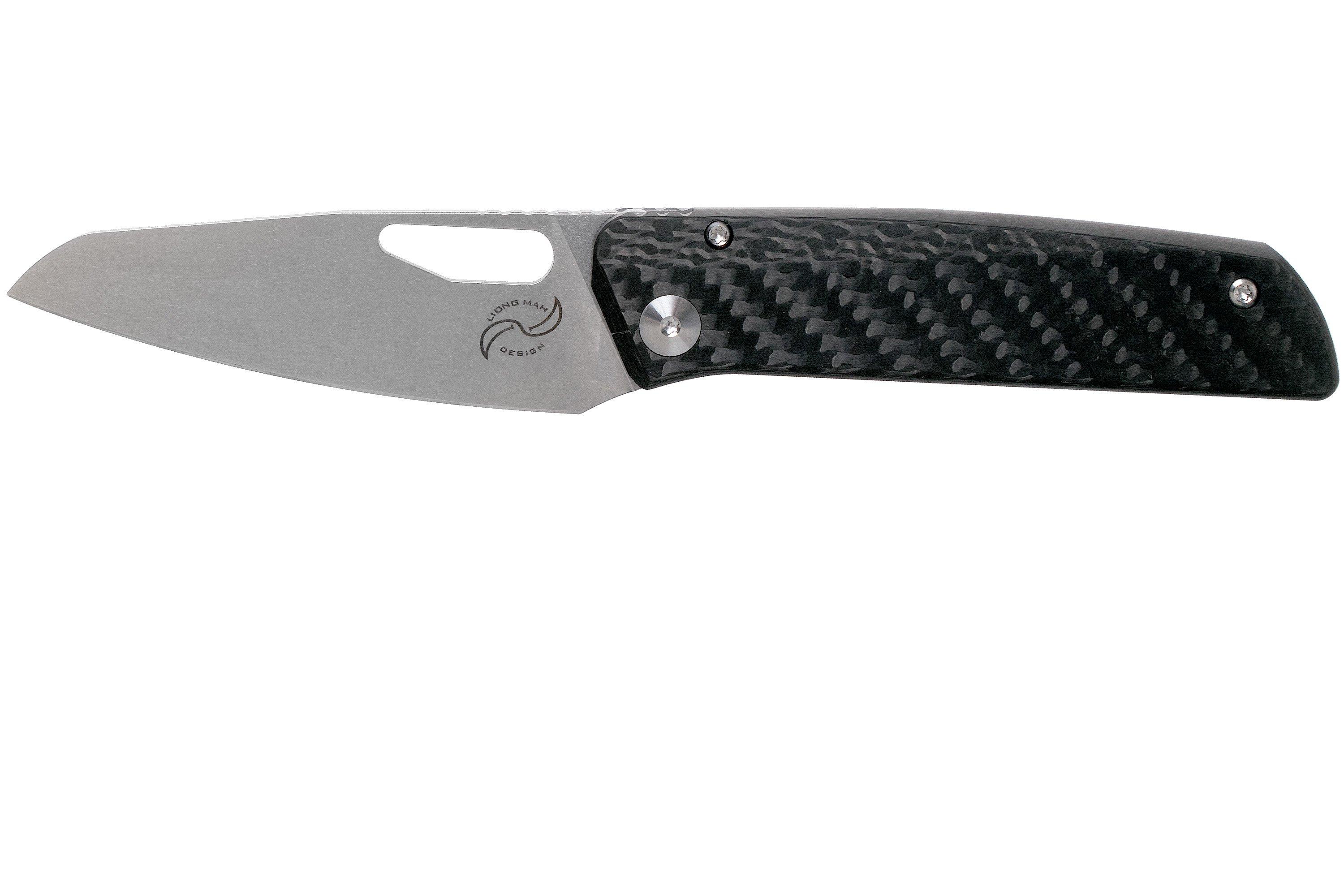 Liong Mah KUF-EDC 3.0 Carbon Fibre pocket knife, Liong Mah design ...