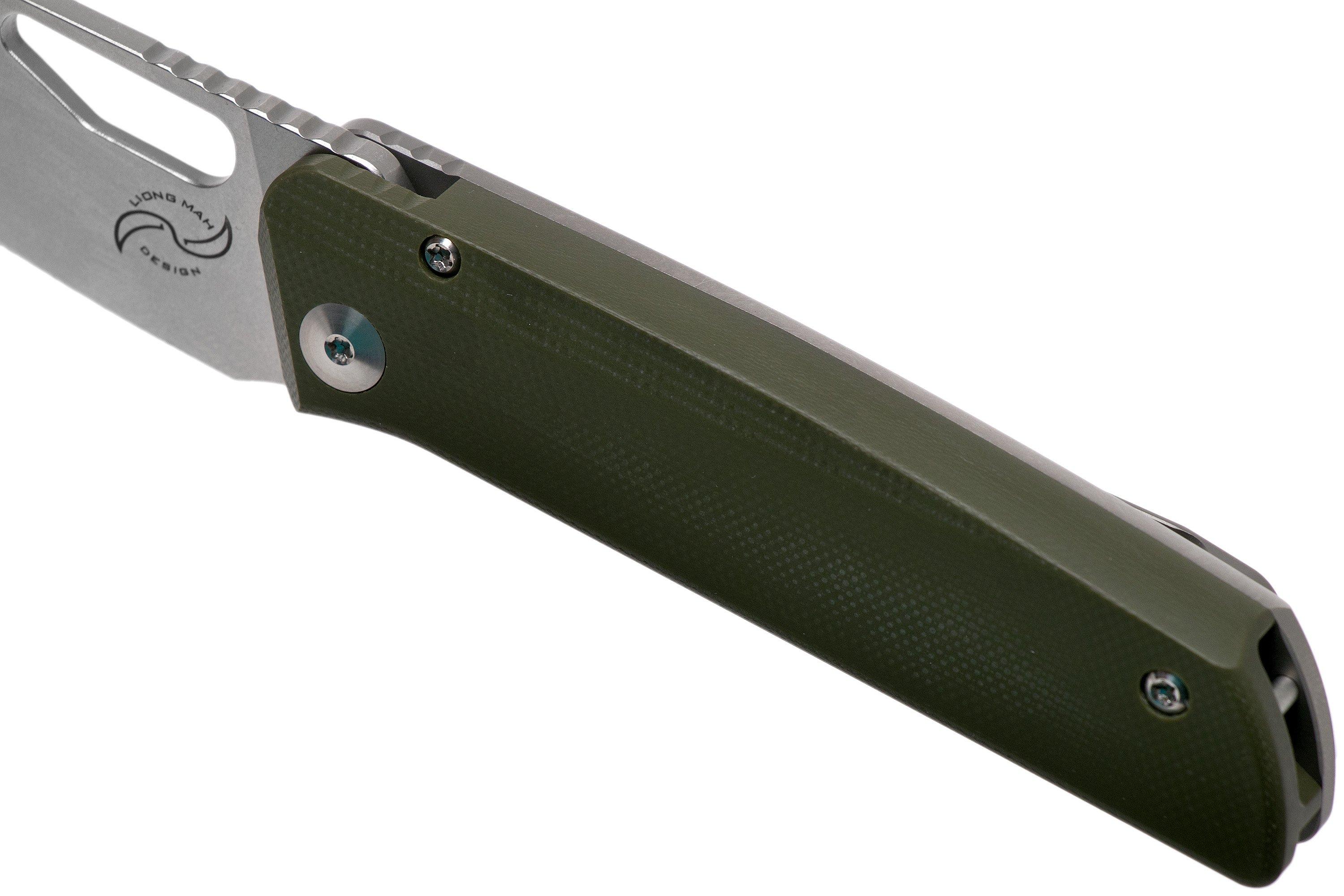 Liong Mah KUF-EDC 3.0 Green G10 zakmes, Liong Mah design | Voordelig ...