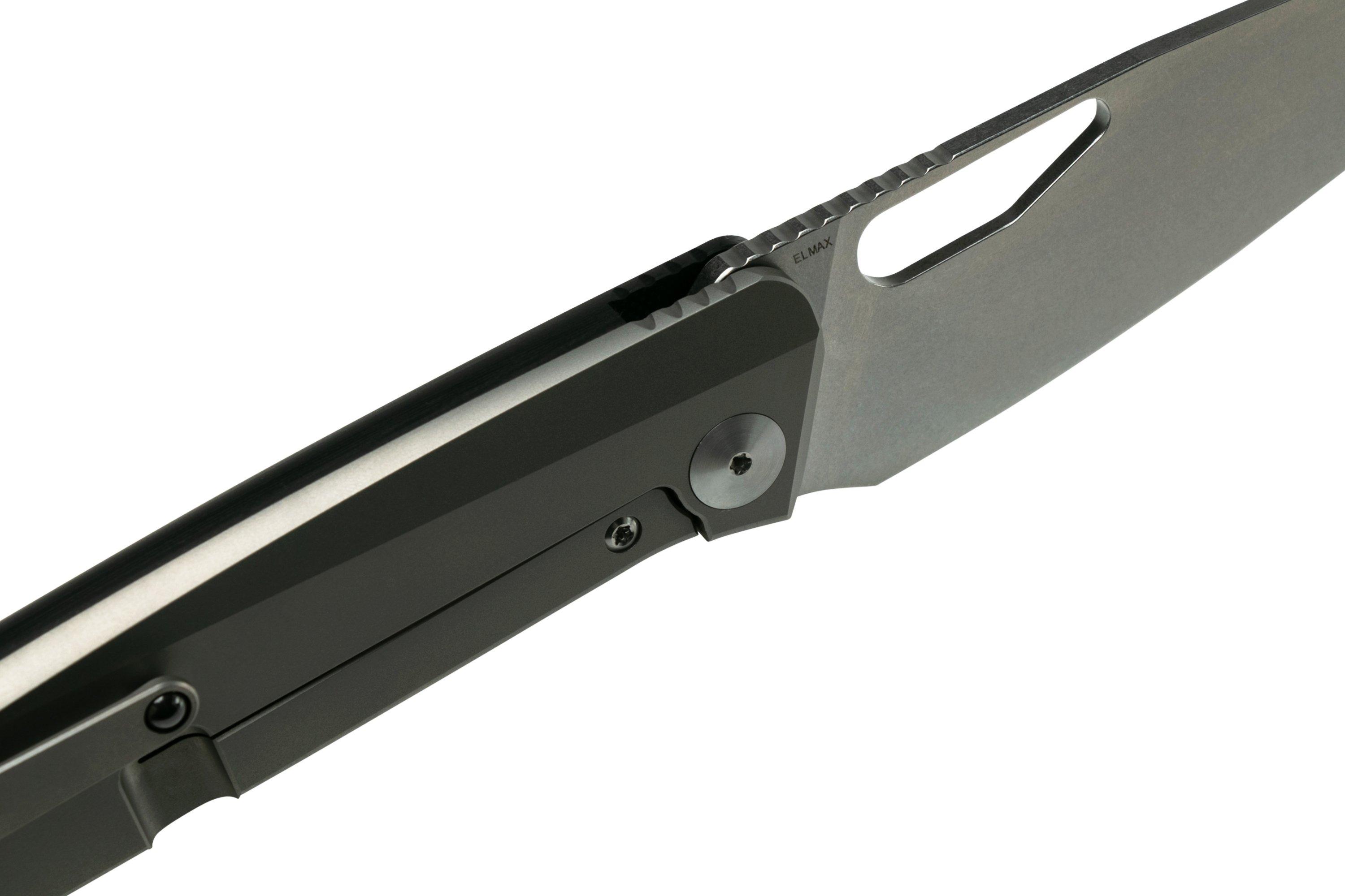 Liong Mah KUF-EDC 4.0 Black G10 pocket knife, Liong Mah design ...