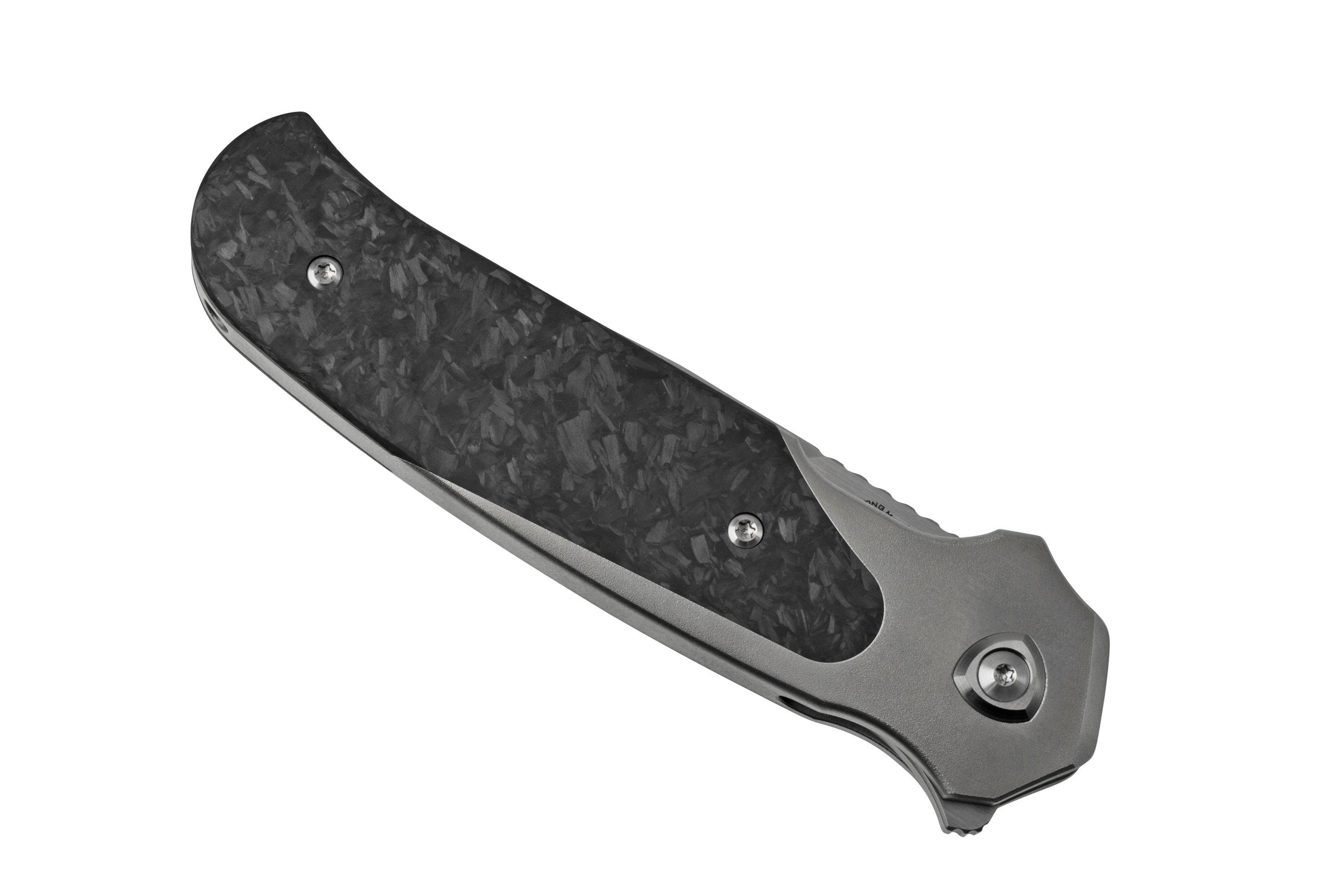 Liong Mah Model 18 M18-CF Marble Carbon Fiber pocket knife ...