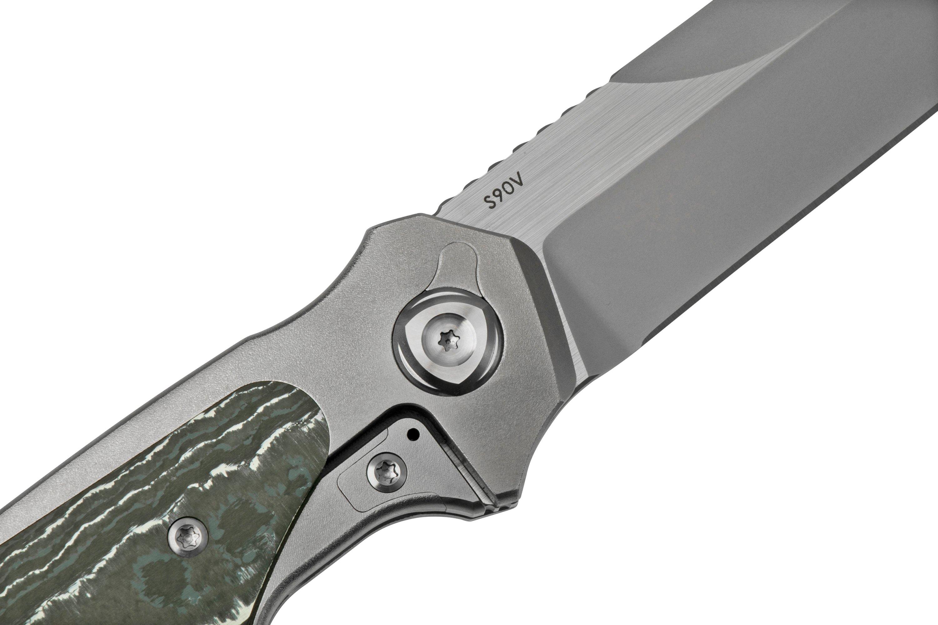 Liong Mah Model 18 M18-FCW Marble Carbon Winter pocket knife ...