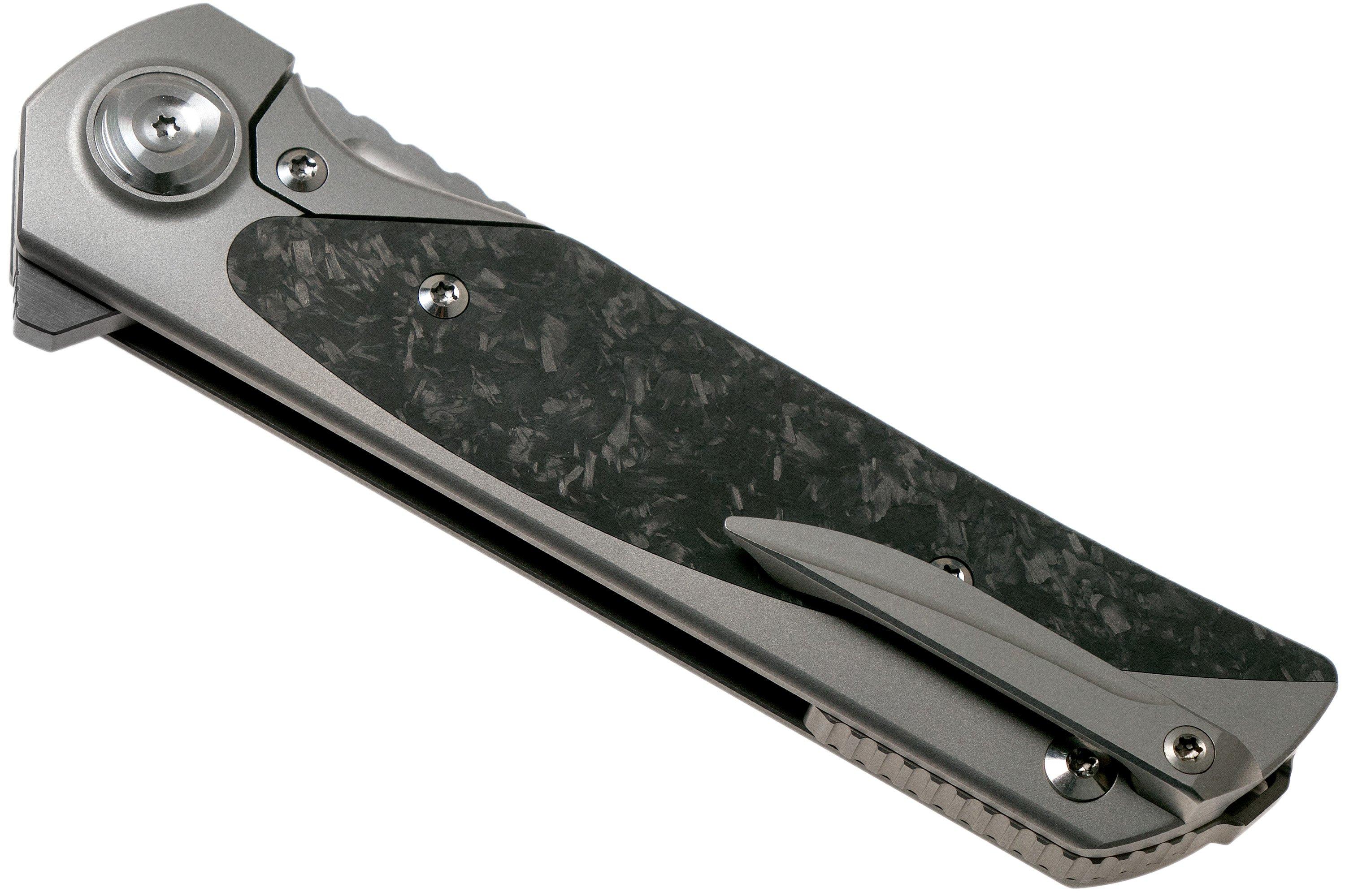 Liong Mah Warrior Two V3 Marble Carbon Fibre pocket knife ...
