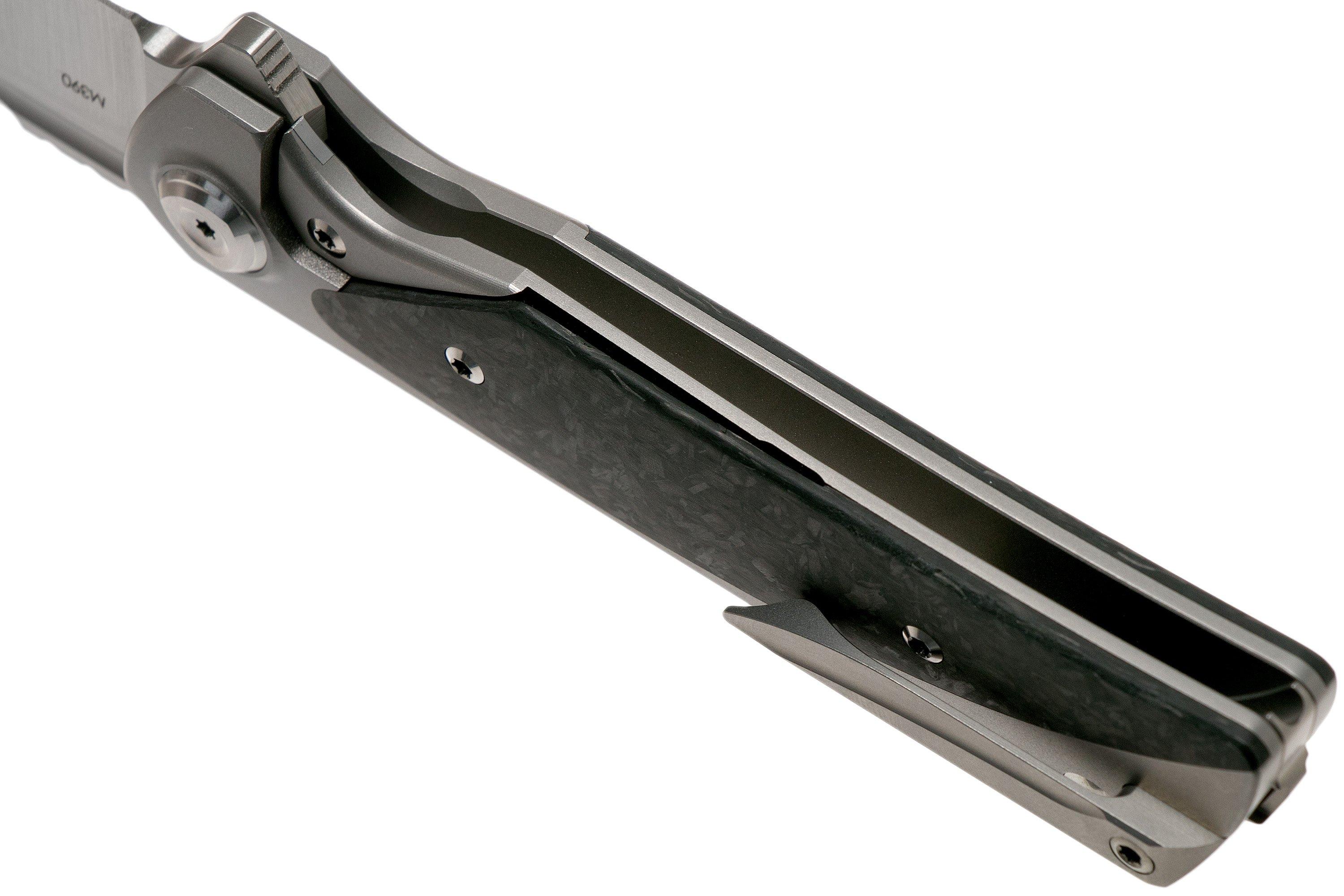 Liong Mah Warrior Two V3 Marble Carbon Fibre pocket knife ...
