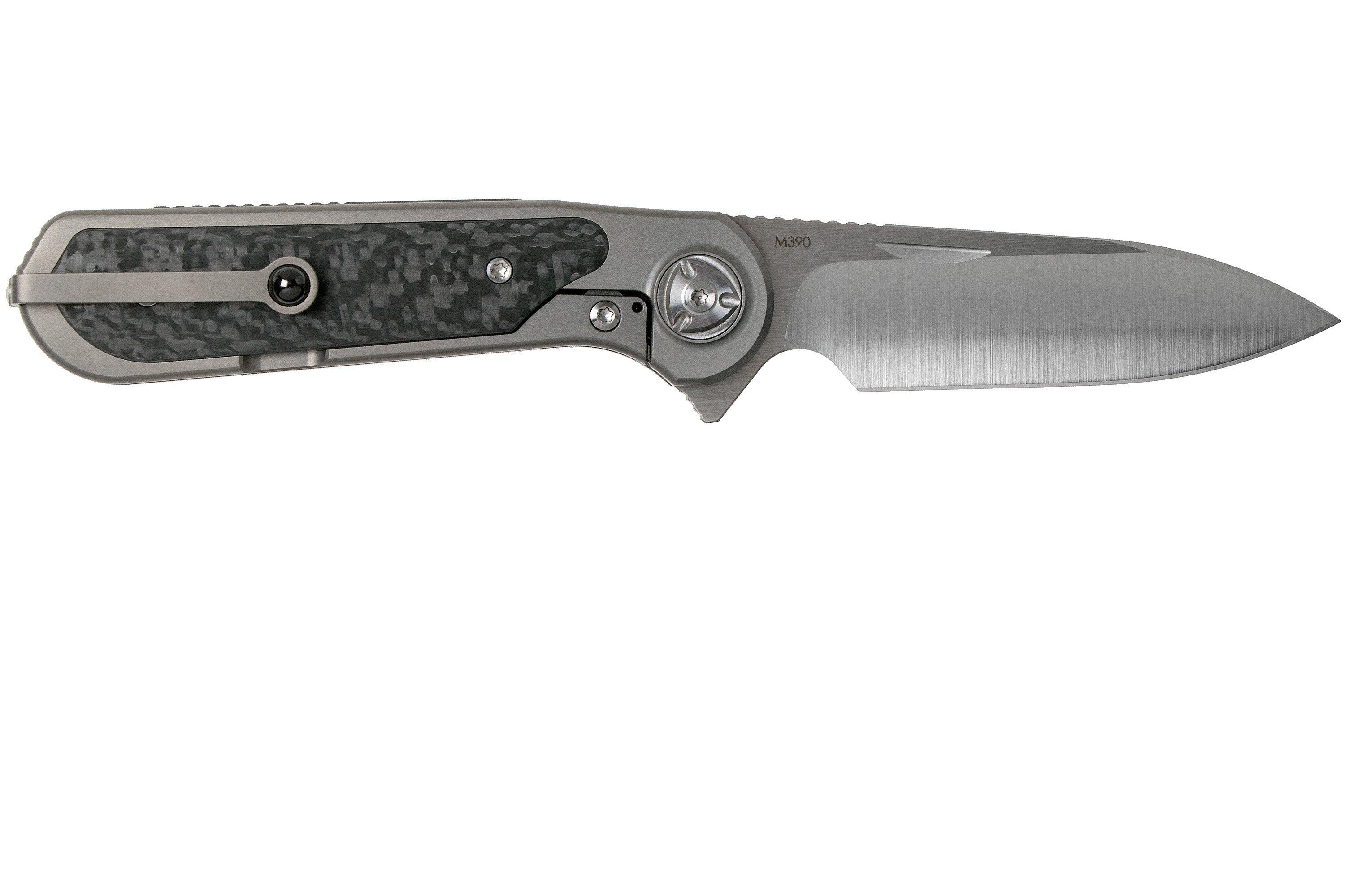 Liong Mah Zulu Carbonfiber zakmes | Voordelig kopen bij knivesandtools.nl