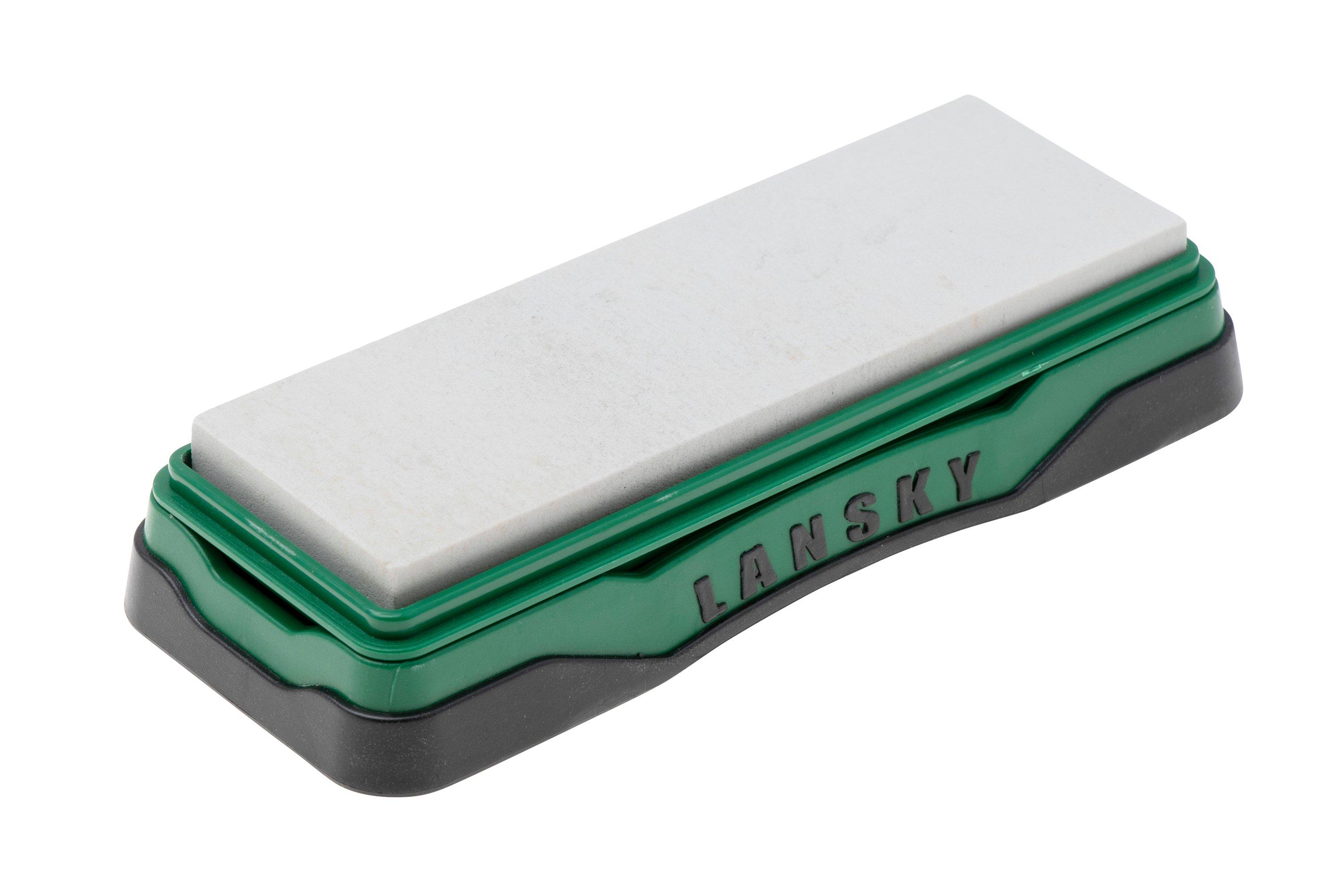 Lansky Hard Arkansas Stone 6x2 LBS6H, natural sharpening stone ...