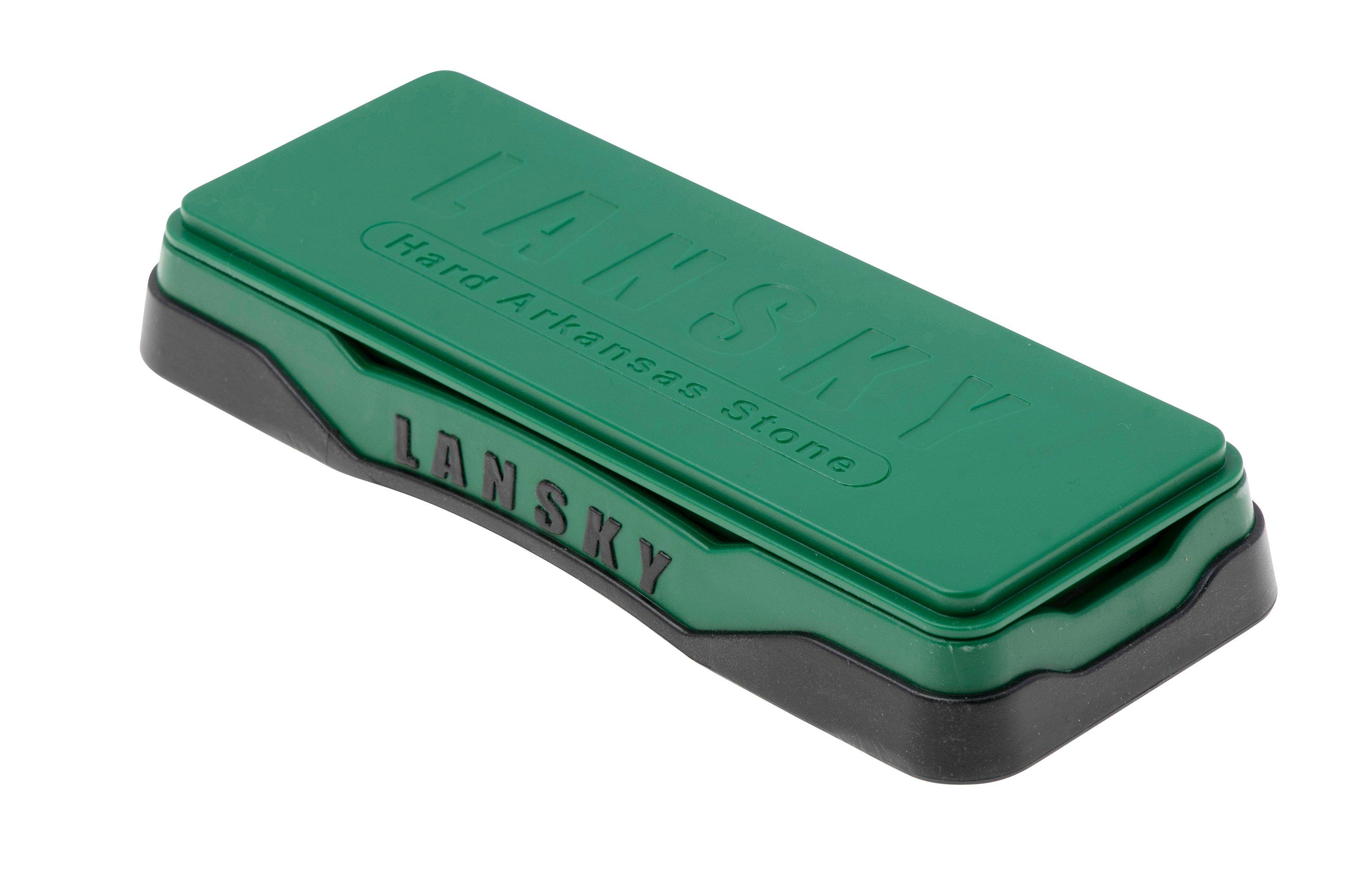 Lansky Hard Arkansas Stone 6x2 LBS6H, natural sharpening stone ...
