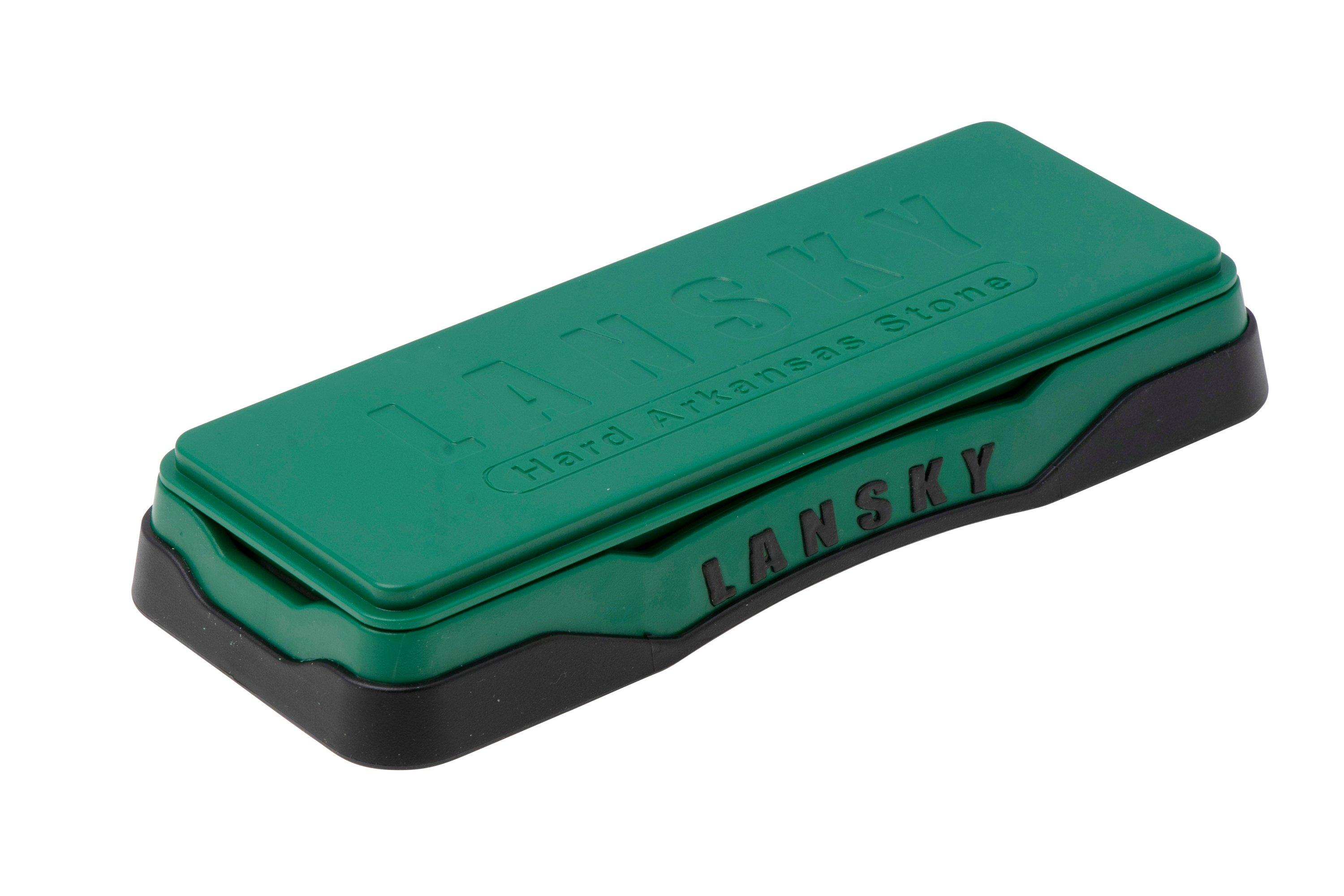 Lansky Soft Arkansas Stone 6x2 LBS6S, natural sharpening stone ...