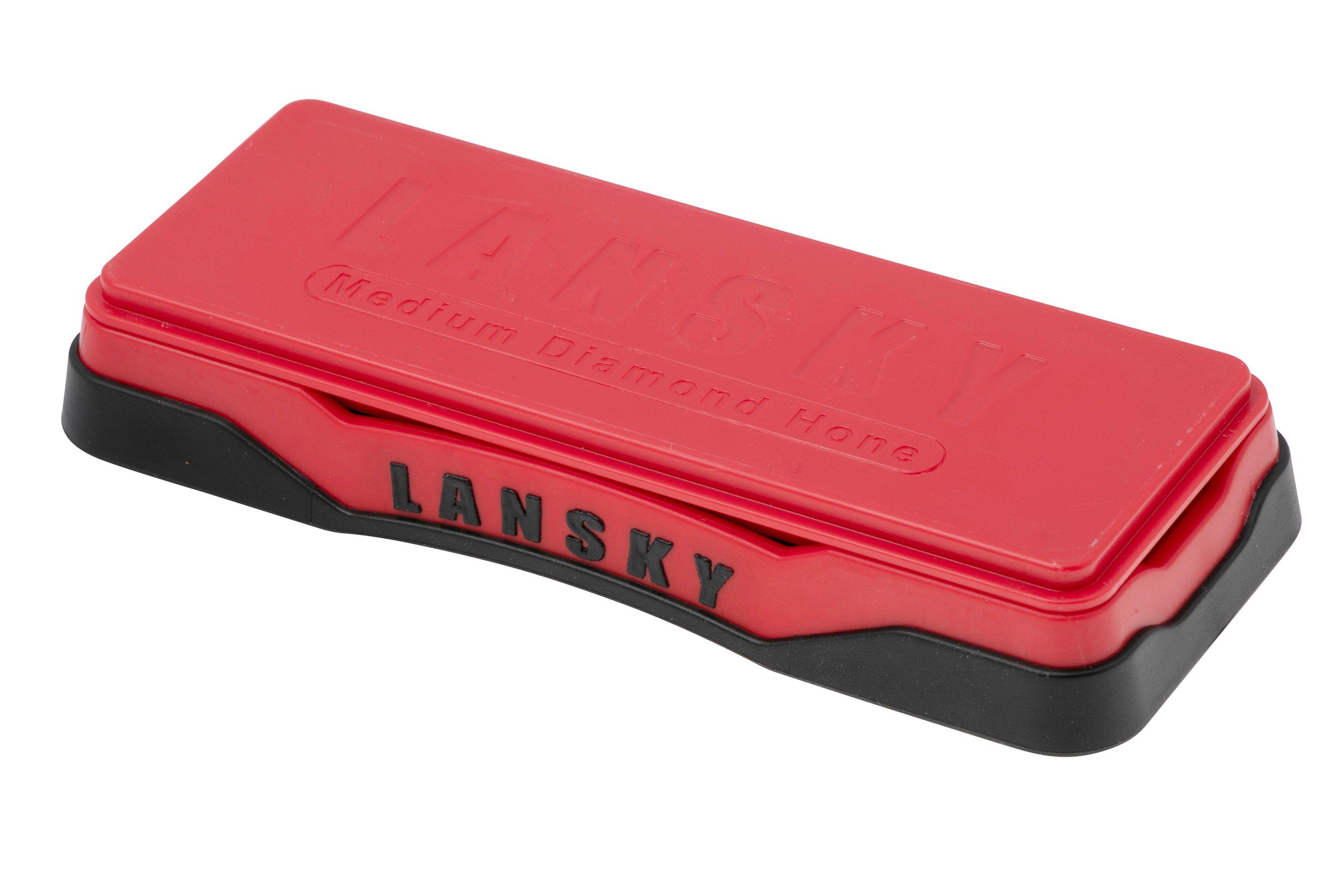 Lansky Diamond Benchstone Medium LDB6M diamond-coated sharpening stone ...