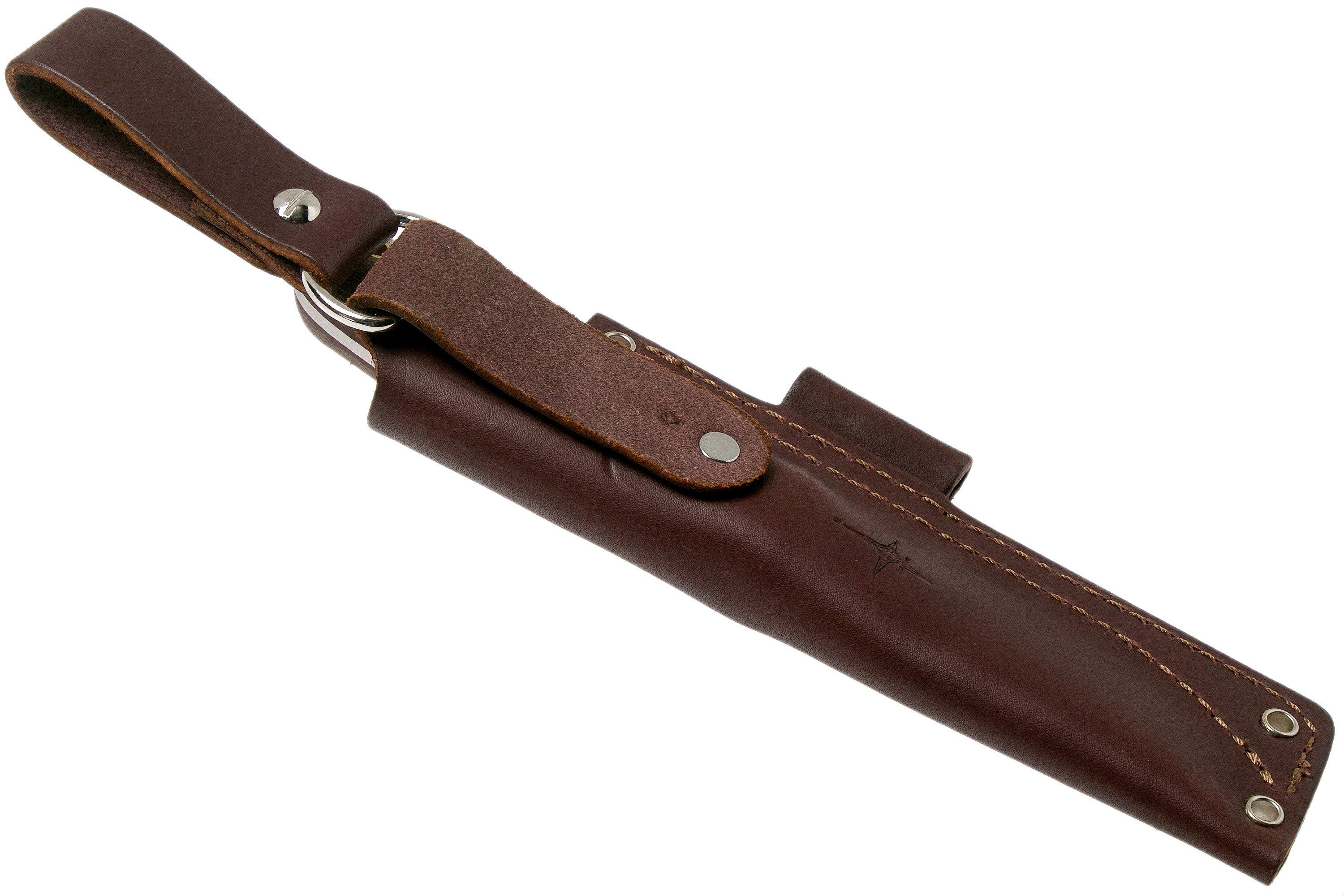 LT Wright GNS Scandi Grind, O1, Matte Green Micarta, Red Liners ...