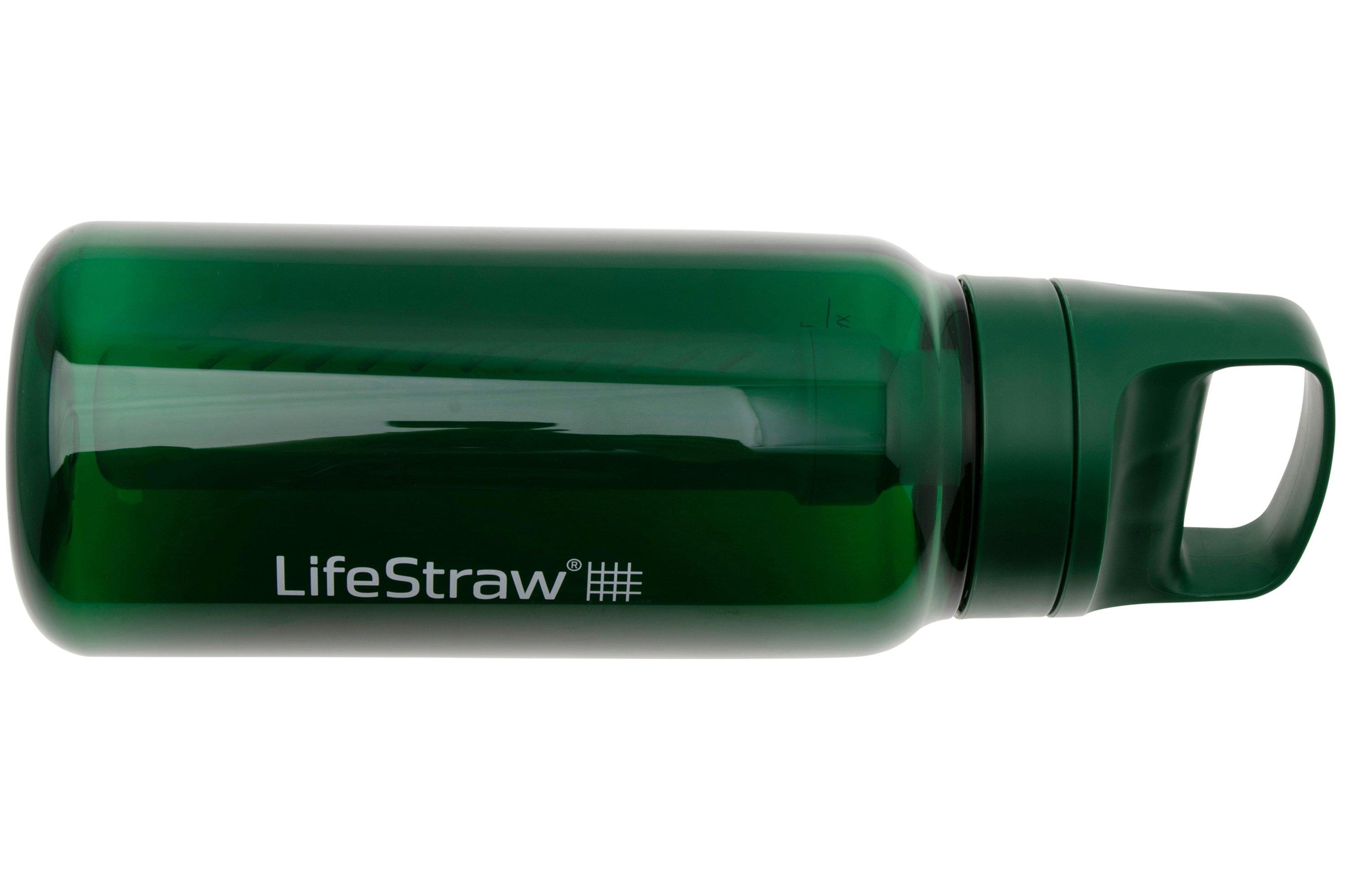 LifeStraw Go Terrace Green GO-1L-TERGRN BPA-Free Plastic, water bottle ...