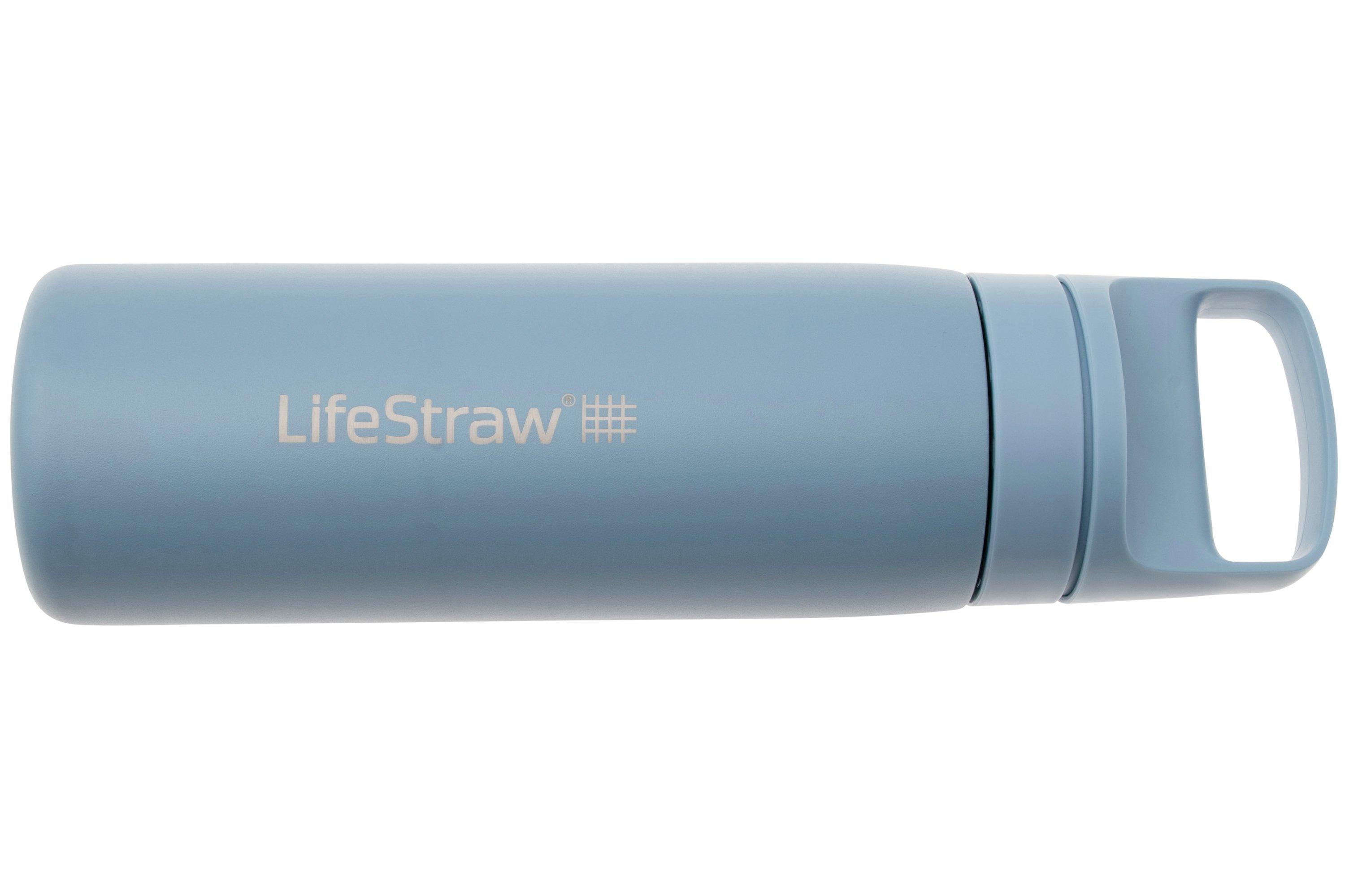 LifeStraw Go Icelandic Blue GOST-530ML-ICE Stainless Steel, water ...
